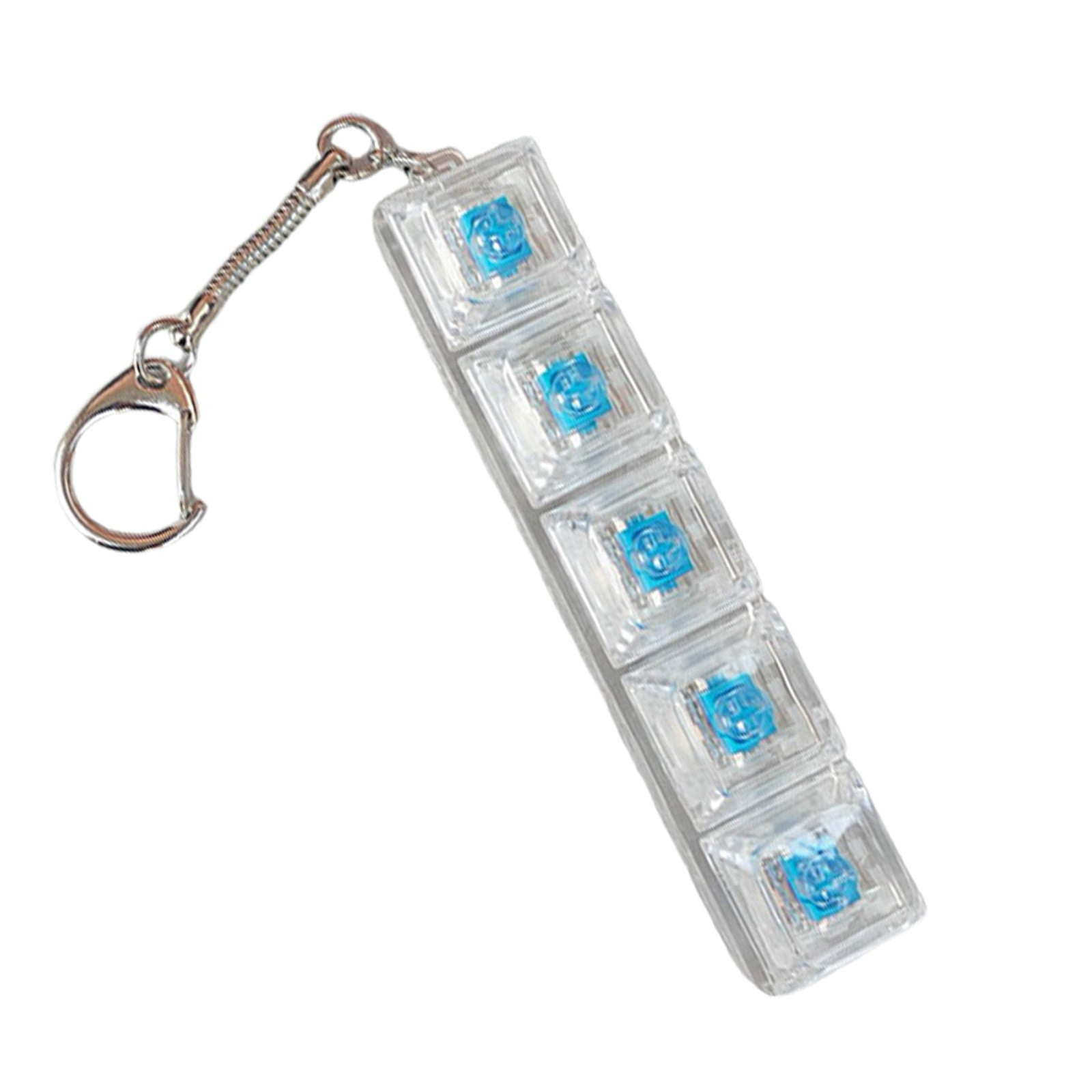 ZCSKFIN LED Keyboard Toy with Clicker Sounds, Loud Stress Relief ...