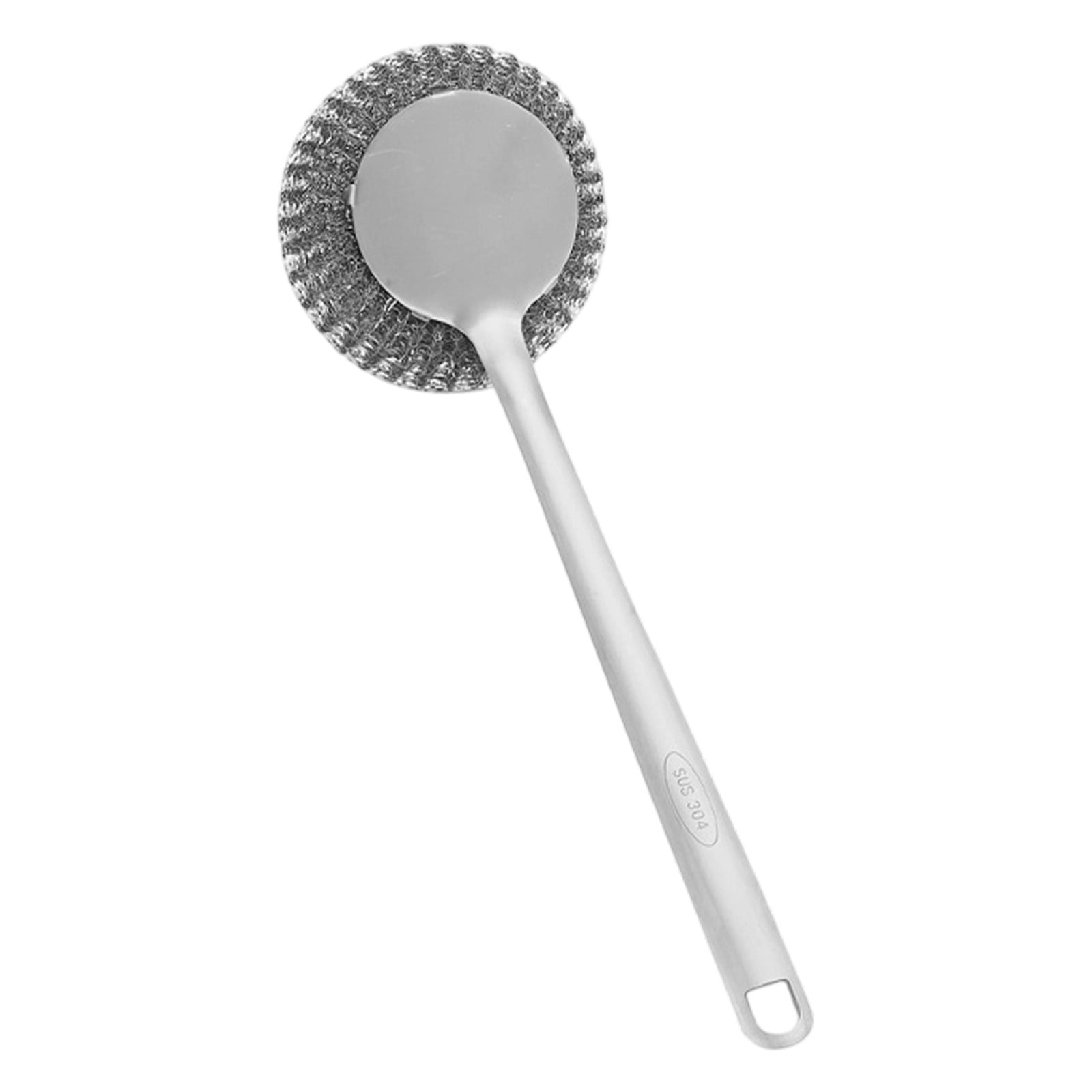 ZCSKFIN Metal Sponge Scrubber Brush with Ergonomic Handle, Designed for ...