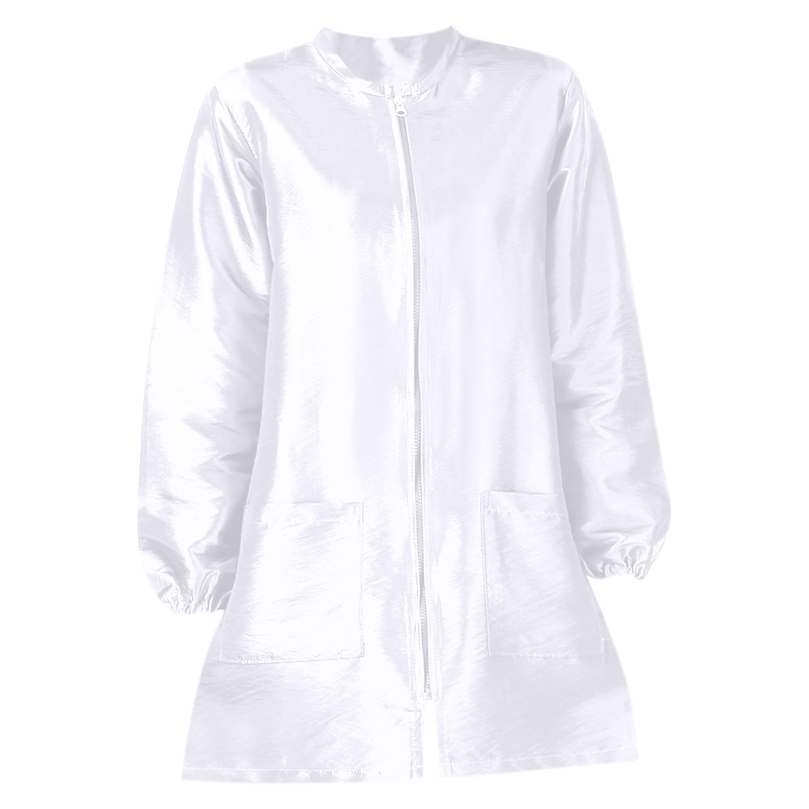 ZCSKFIN Salon Smock Stylist Cape Jacket Hairdresser Protective Garment ...