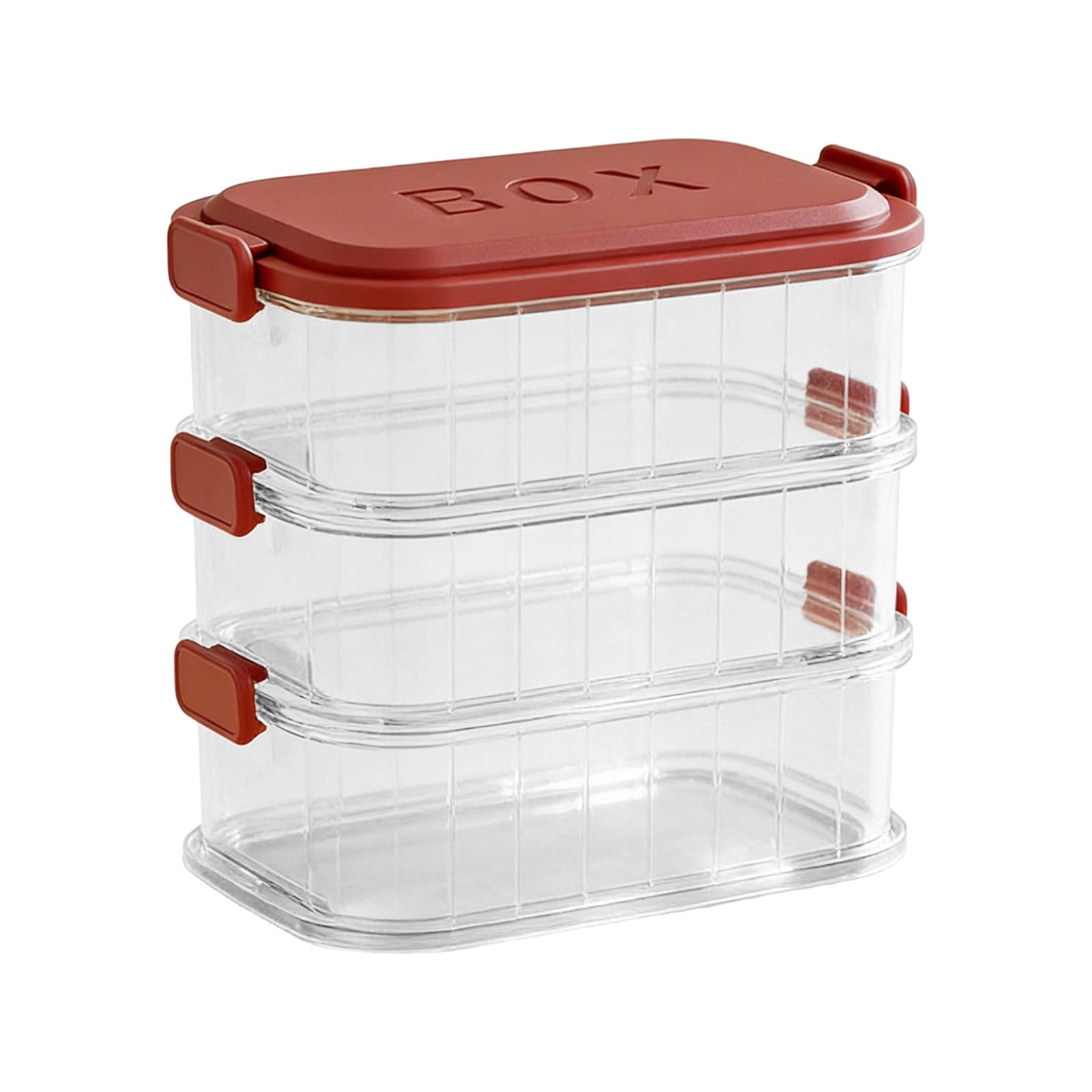 ZCSKFIN Stackable Multi-Layer Airtight Storage Container Set, Stackable ...
