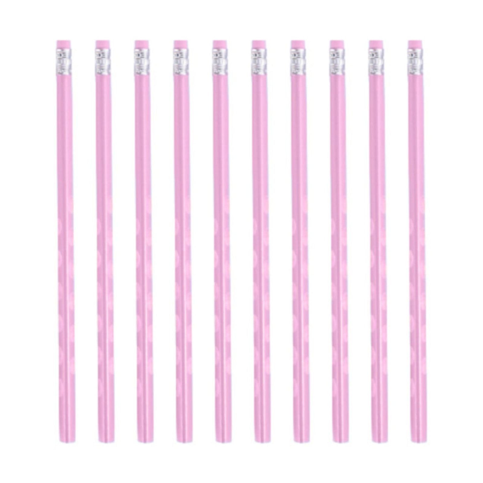 ZCSKFIN Wood Pencils, Number 2 Pencils with Eraser, 10PCS Wood-Cased ...