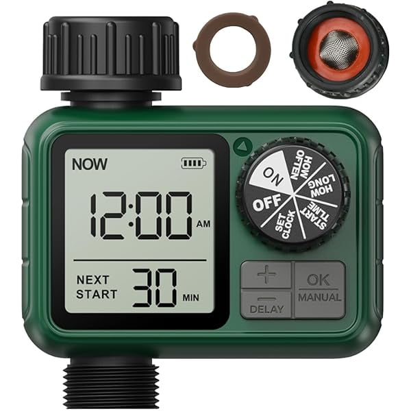 ZCSprinkler Timer, Water Timer, Programmable Garden Hose Timer with ...