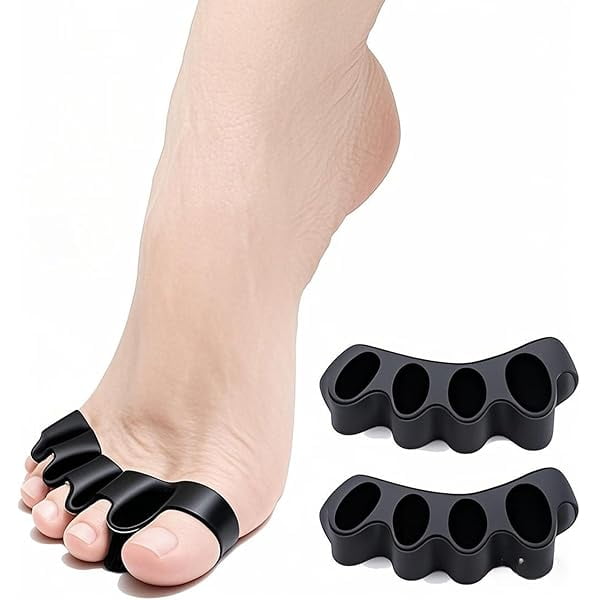 ZCToe Separator -Silicone Big Toe Corrector - Relieves Foot Pain ...