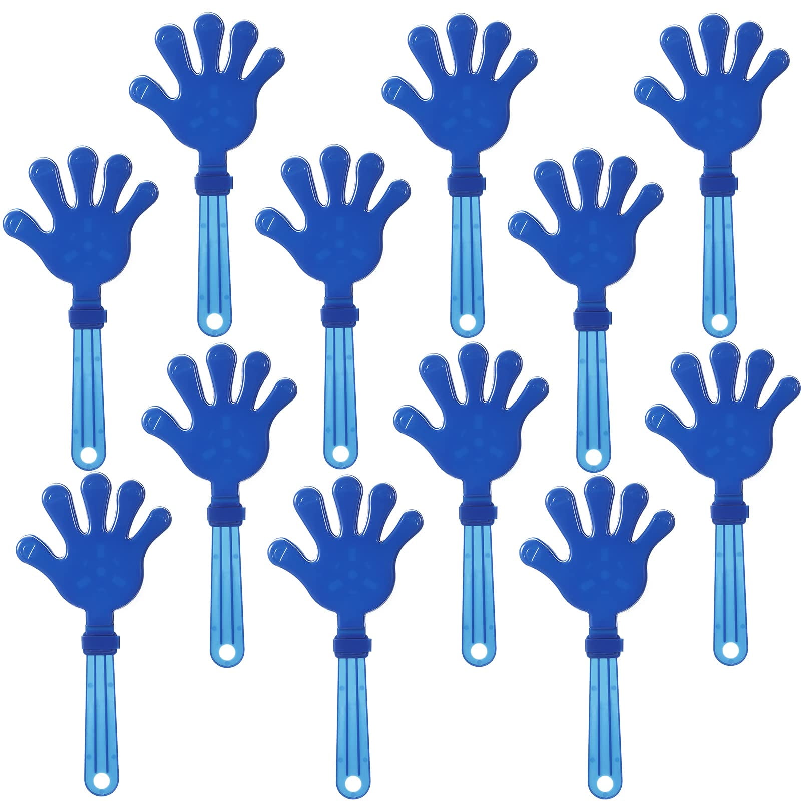 ZCYSRLQIN 12 Pcs 11 Inch Hand Clappers Royal Large Clappers Noisemakers ...