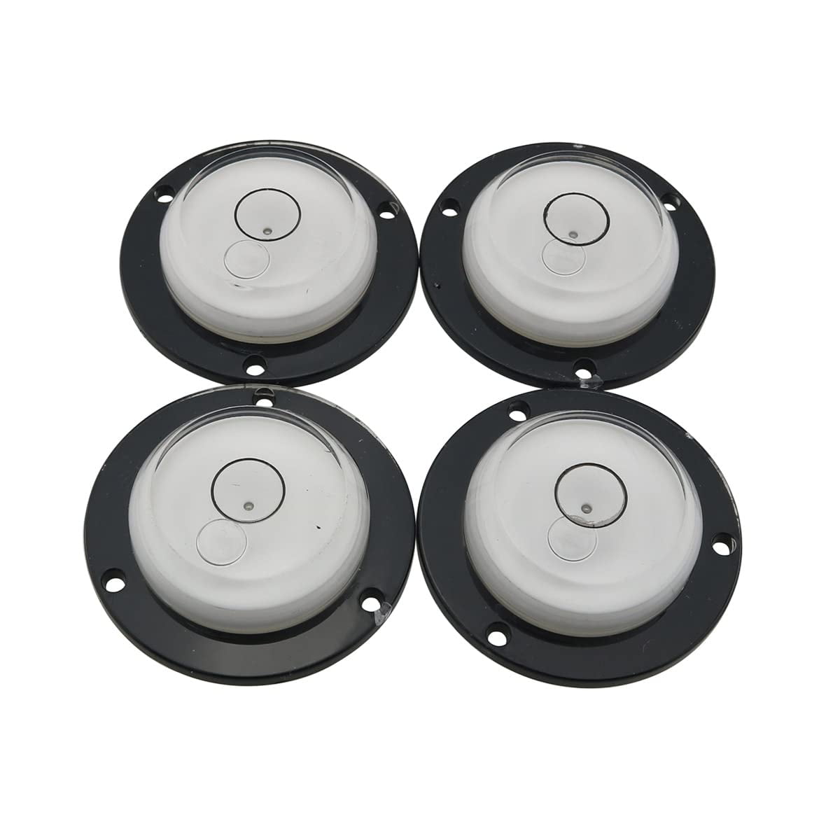 ZCZQC 4pcs Circular Bullseye Bubble Level with Screws Diameter Disc ...