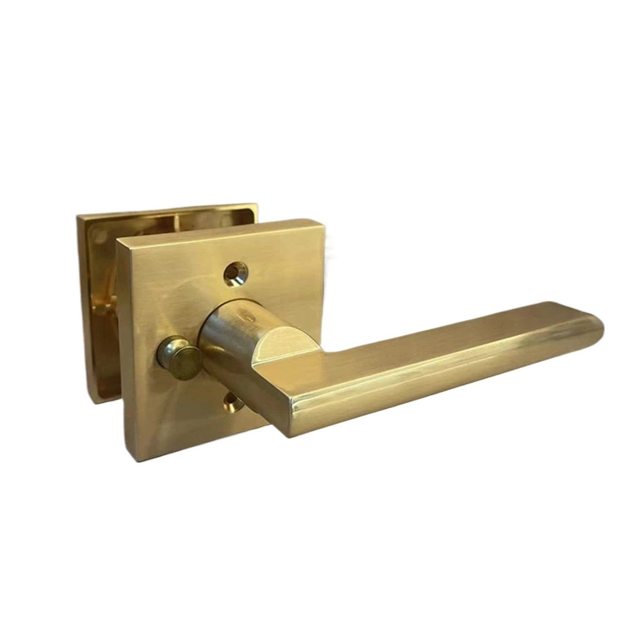 ZD Bathroom Door Lock Bathroom Keyless Three-rod Handle Lock Indoor ...