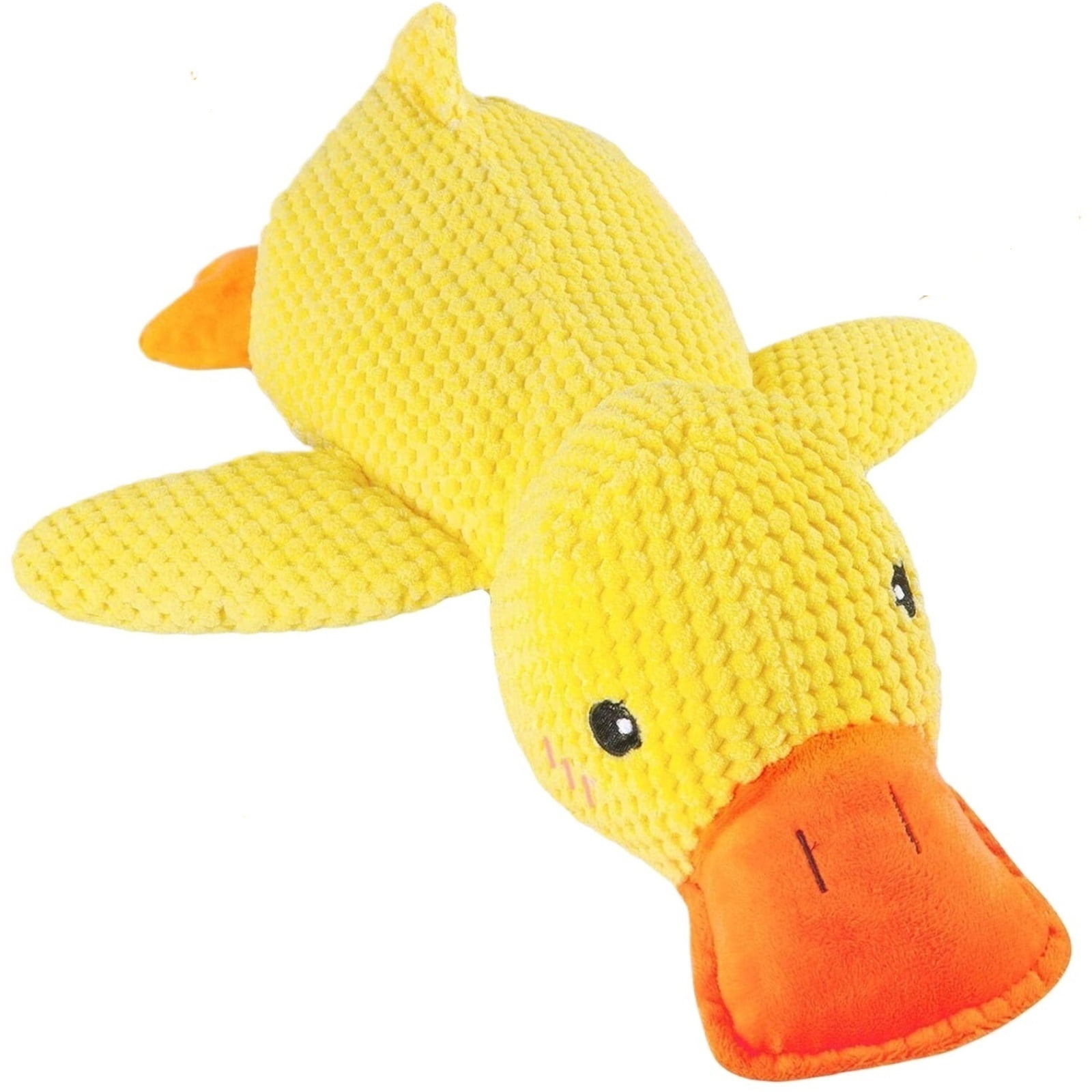 ZD Calming Duck, The Mellow Dog Duck, Quack , Yellow Stuffed Toy with ...