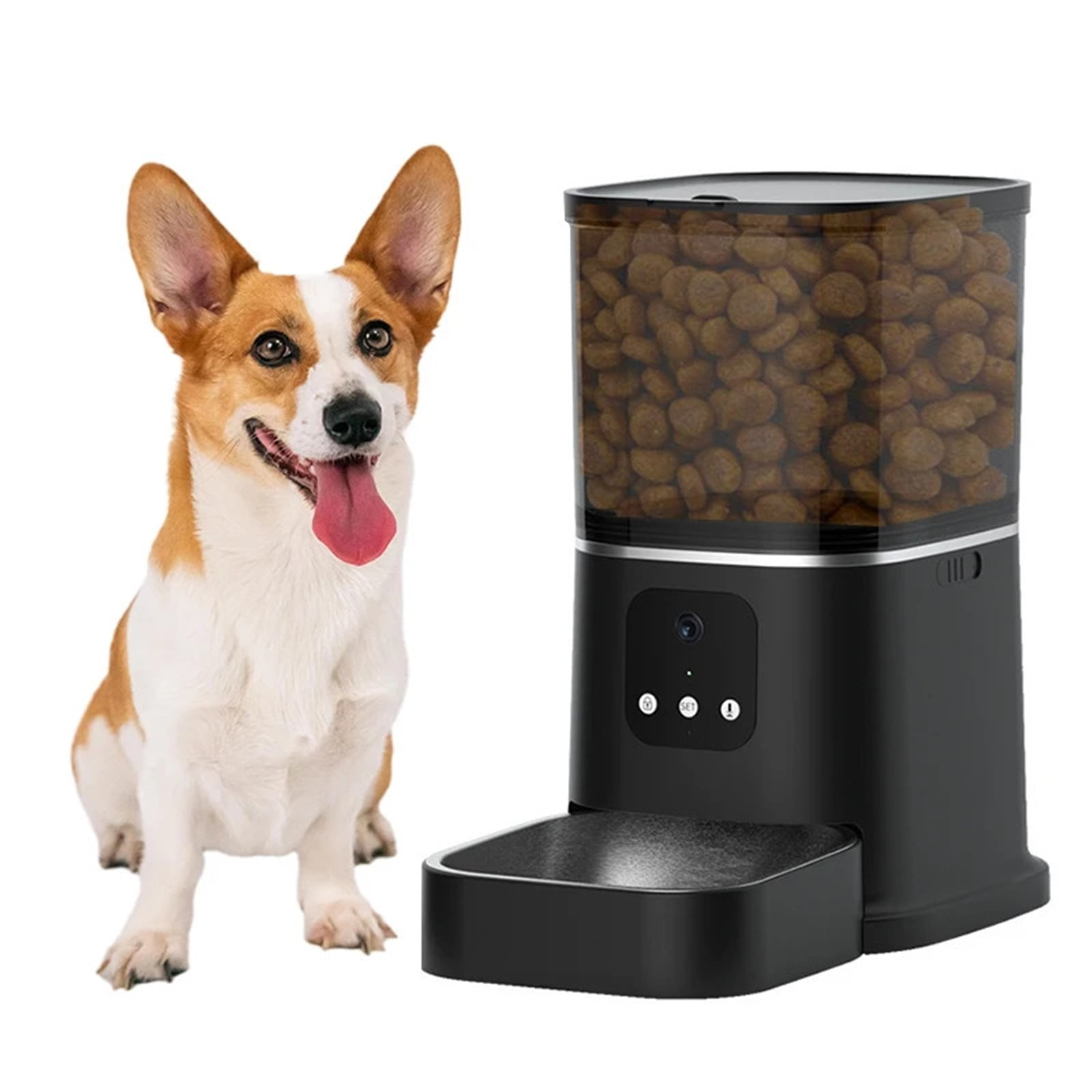 ZD Microchip Smart Auto Wifi Cat Dog Slow Bowls Waterer Camera For ...