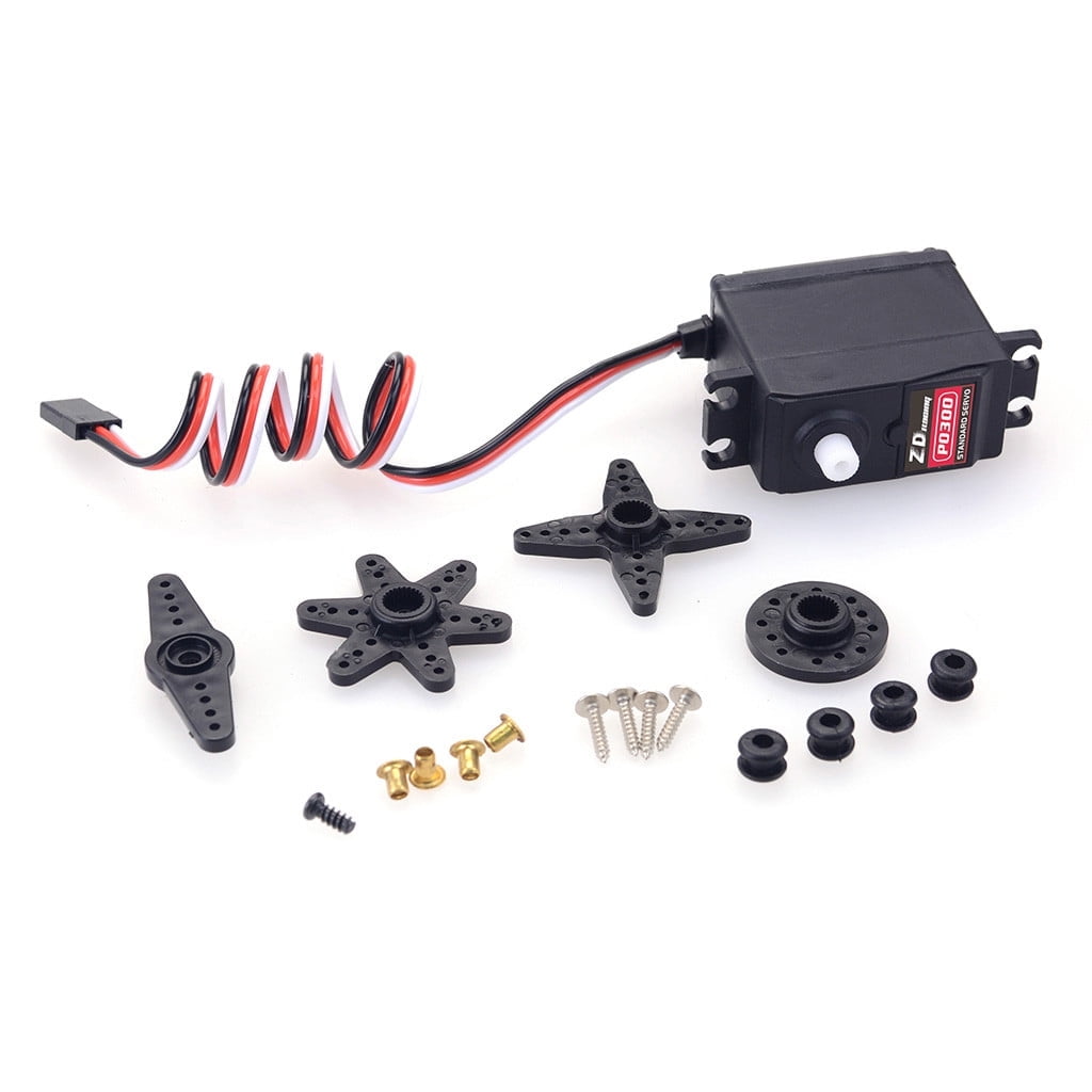 ZD Racing P0300 3KG Analog Gear Servo For 1/10 HPI HSP RC Car Advent ...