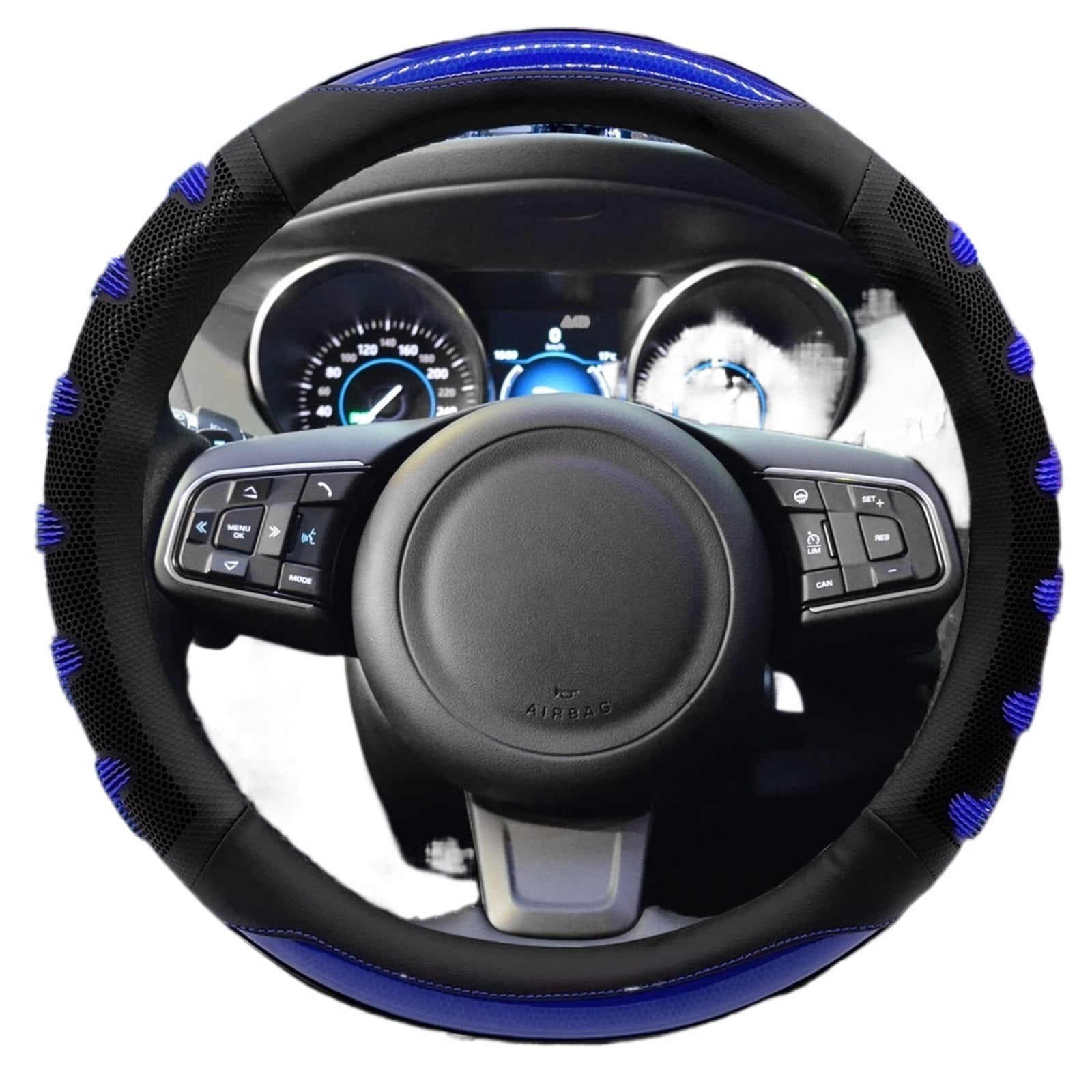 ZD Steering Wheel Cover, Black Sport Grip Steering Wheel Accessory ...