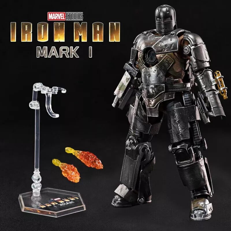 ZD Toys 1/10 Scale Iron Man MK1 collector action figure - Walmart.com