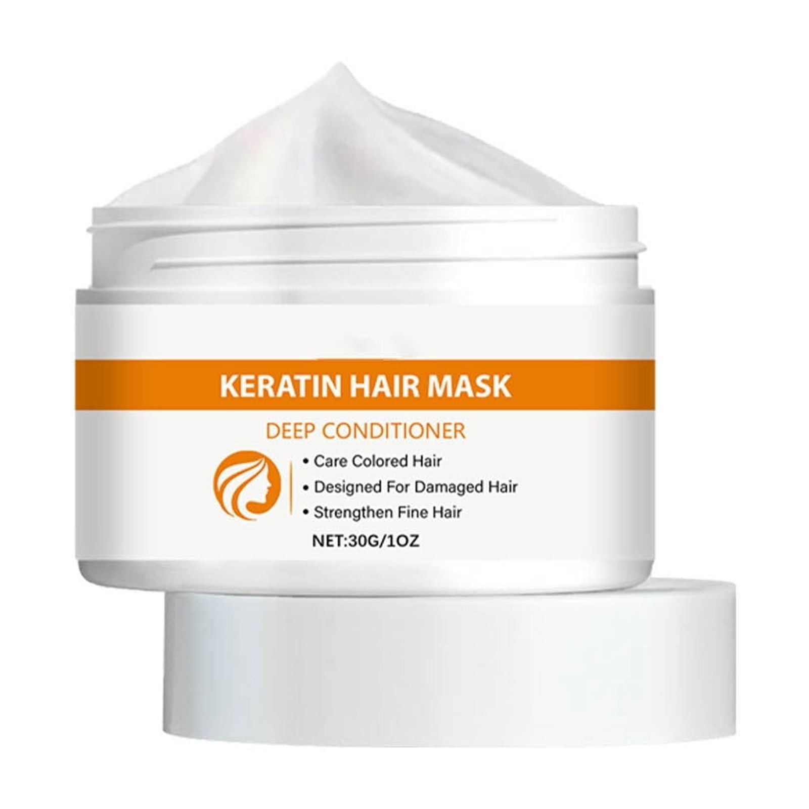 ZDCA Keratin Hair Deep Conditioner Collagen Protein & Oil For Dry ...