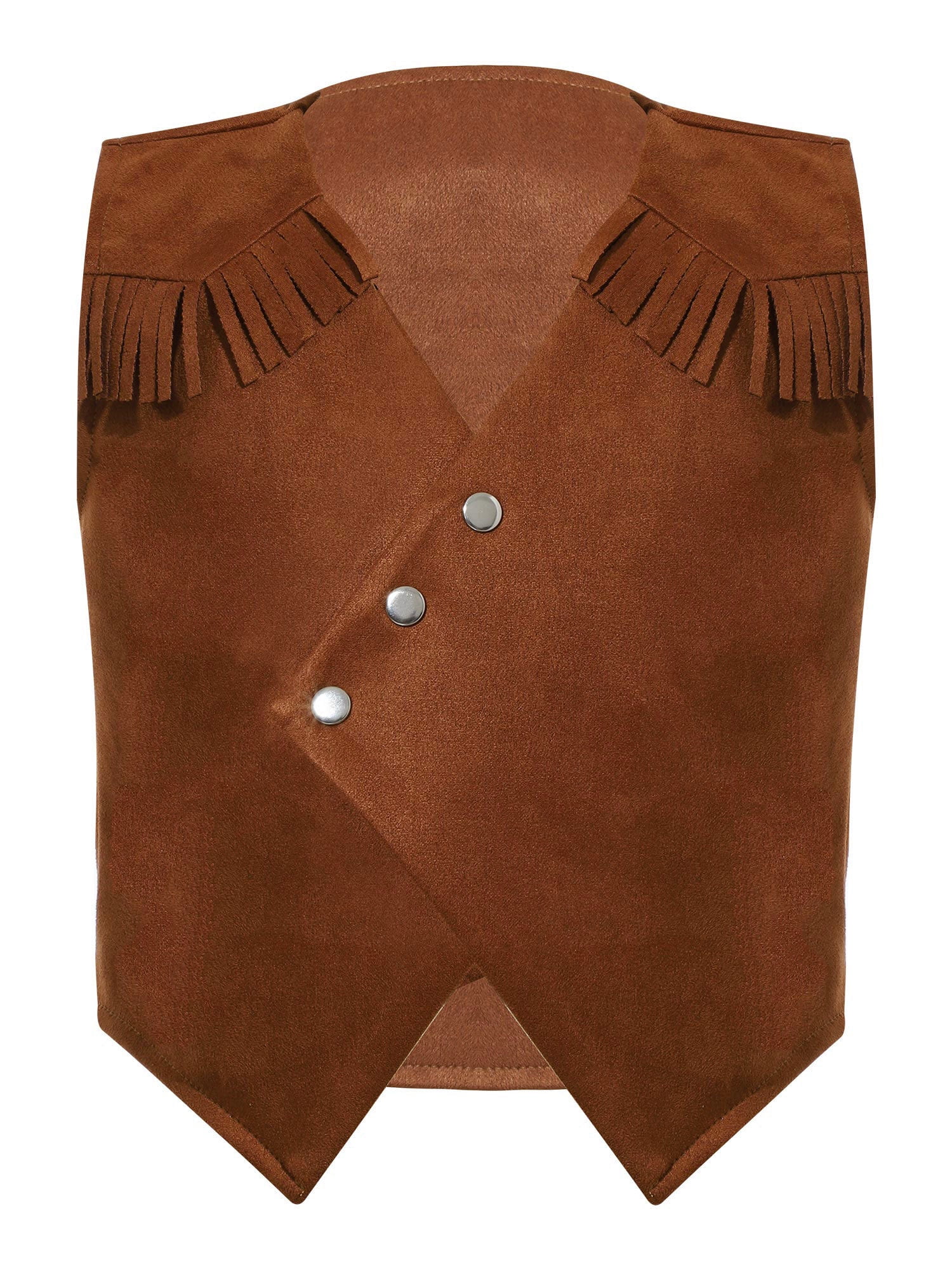 ZDHoor Cowboy Costumes Deluxe Set for Kids Boys Cowboy Cosplay Vest ...