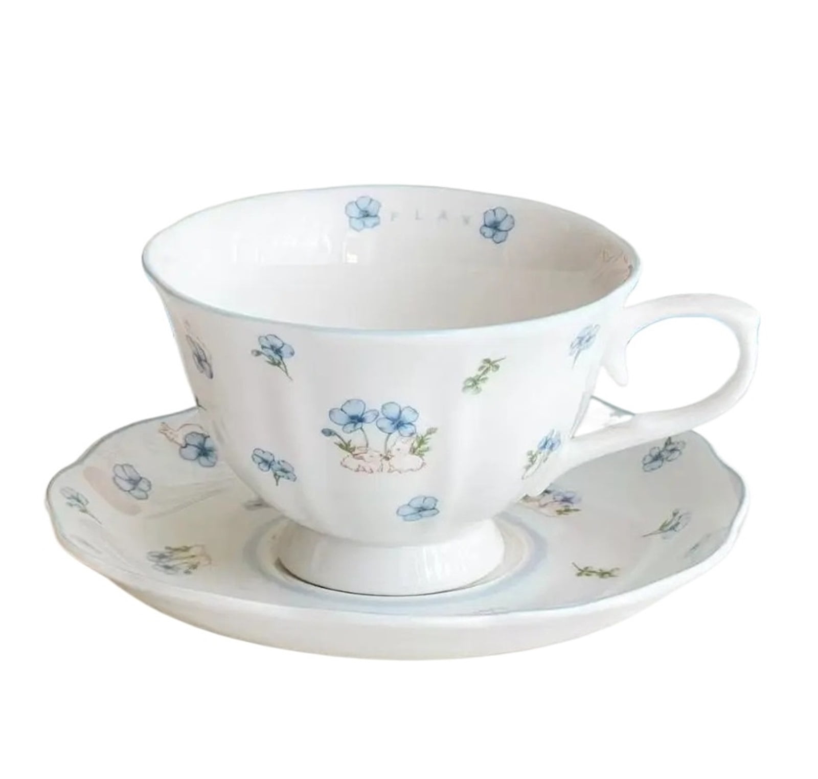 ZDM 250ML Exquisite European Coffee Cup Ceramic Set Design Sense Small ...