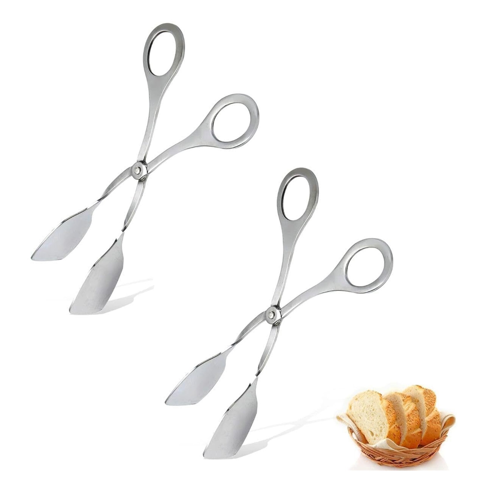 ZDM 2PCS Serving Tongs for Buffet, Food Tongs Tongs for Serving Food ...