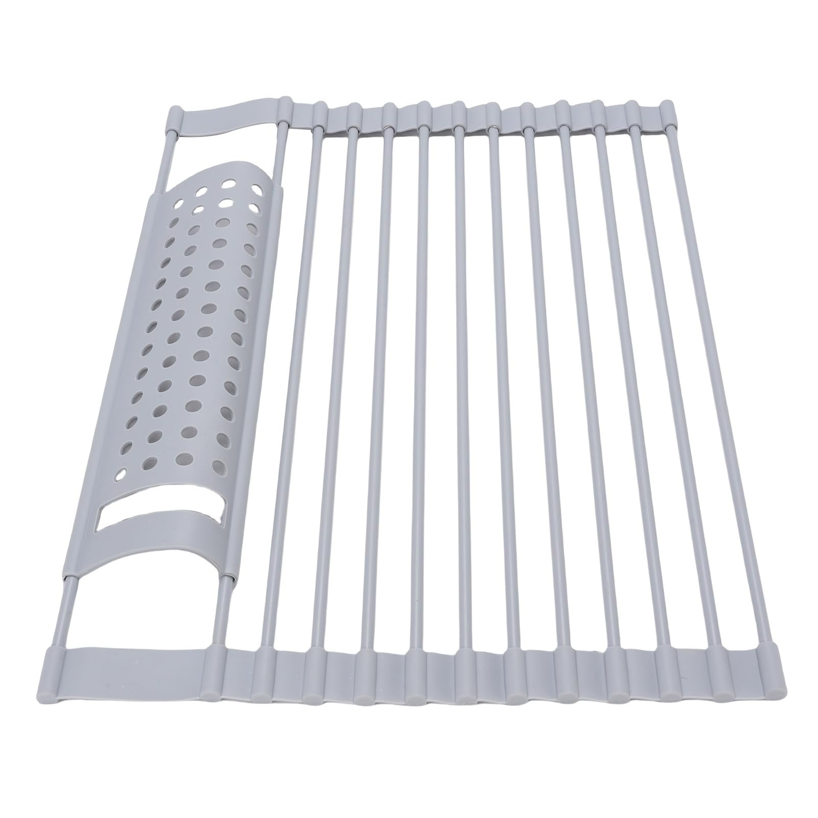 ZDM Roll Up Dish Drying Rack, Foldable Sink Drying Rack, Rolling Drain ...