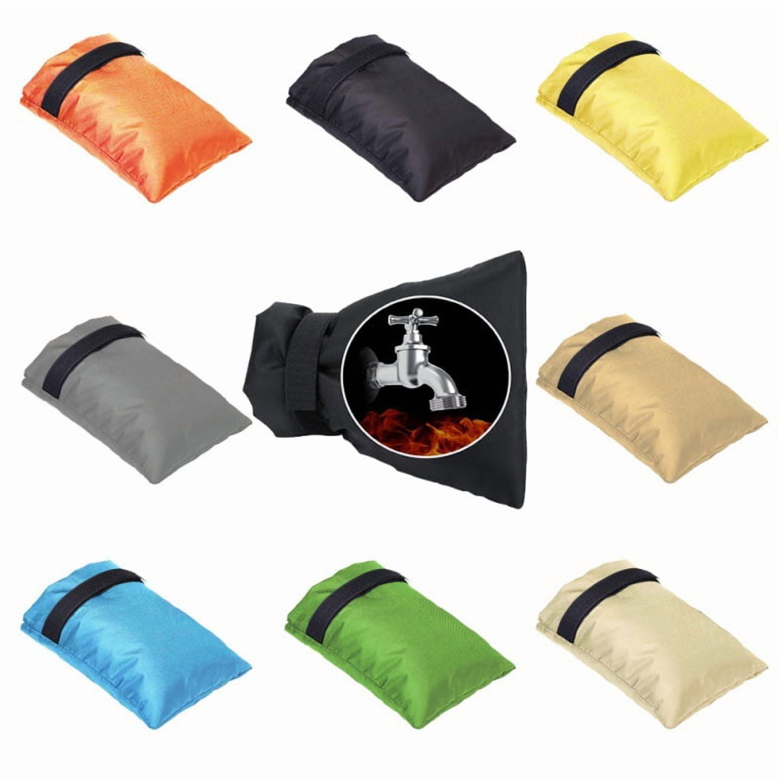 ZDWQFA 2PCS Winter Faucet Insulation Cover, Hose Cover Socks, Outdoor ...