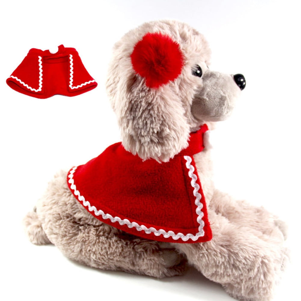 ZDWQFA Christmas Costume Poncho Cape, Adjustable Red Santa Claus Cloak ...