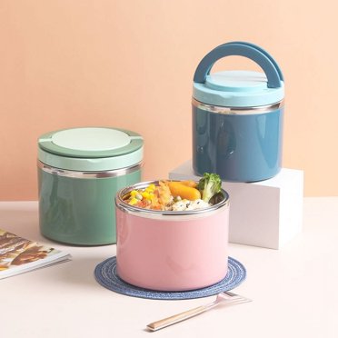 Inuneko Kids Bento Lunch Box with Thermos Soup Food Jar, Insulated ...