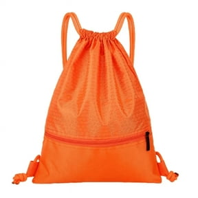 Cherryhome Backpack Bag, Waterproof Draw String Back Sack with Zip ...