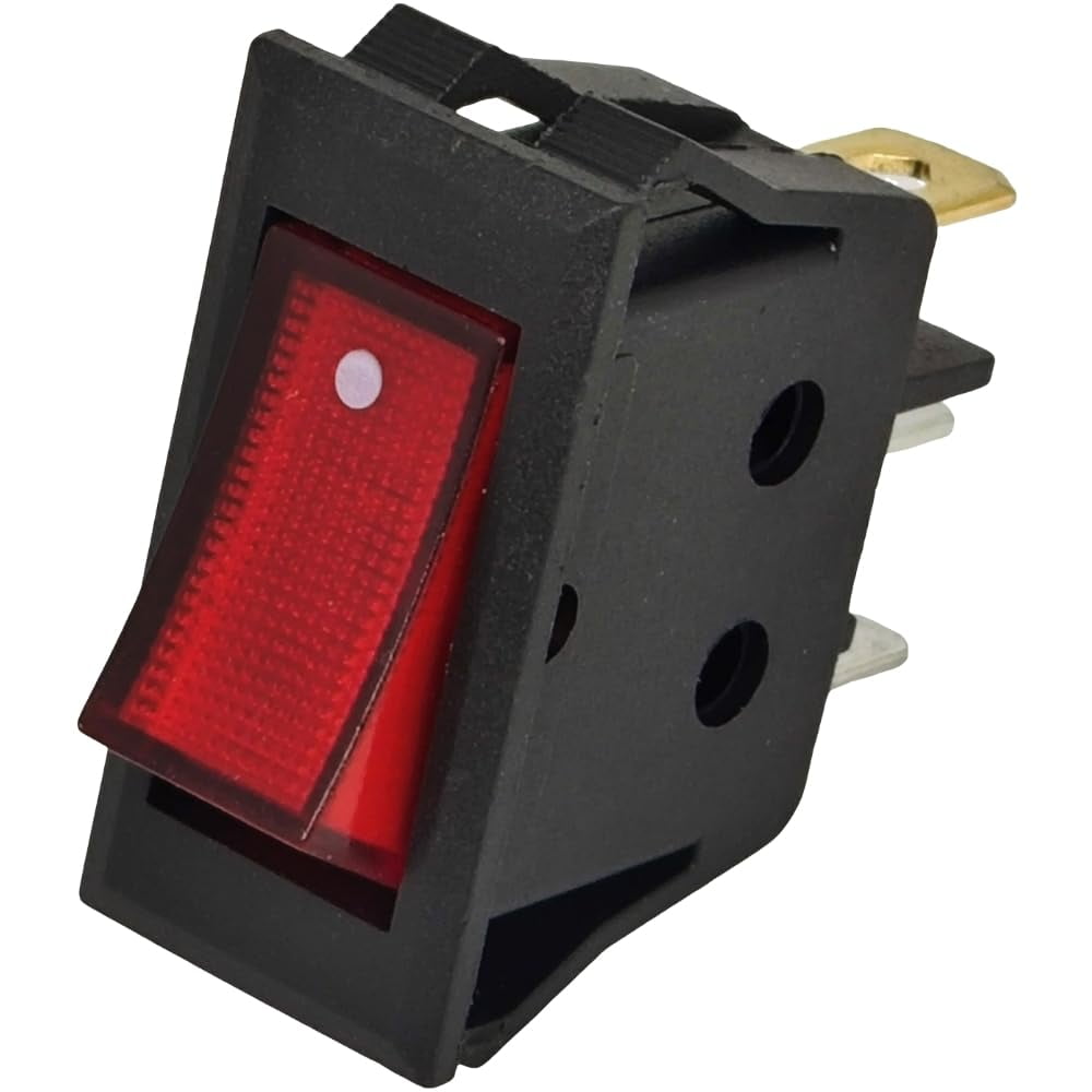 ZE-215 Lighted Rocker Switch ON-Off Compatible with Zing Ear Compatible ...