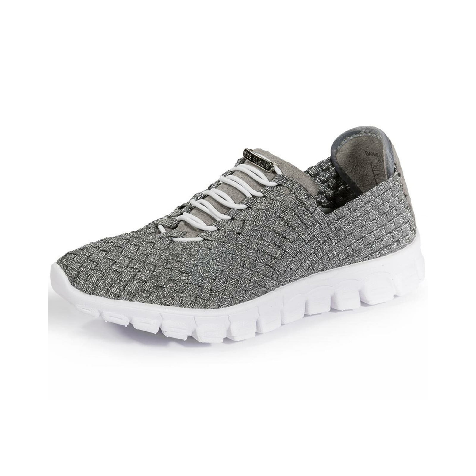 ZEE ALEXIS Women's Danielle Sneakers, Color: Pewter/White Bottom, Size ...