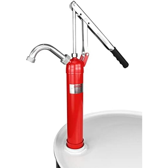 ZEELINE BY MILTON Hand Operated Lever Drum Pump, For 15-55 Gallon Drums ...