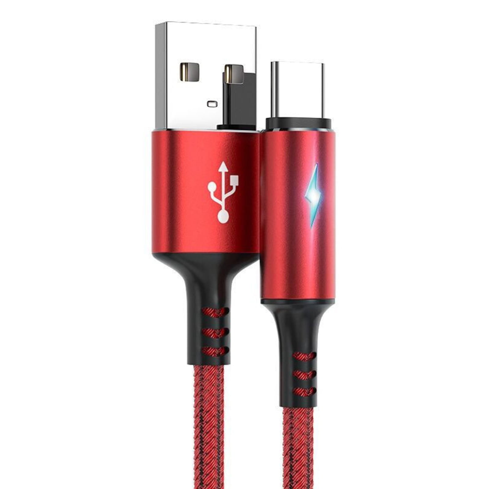 ZEELIY Data Cable Braided Flexible Type C Fast Speed Charger Cord for ...