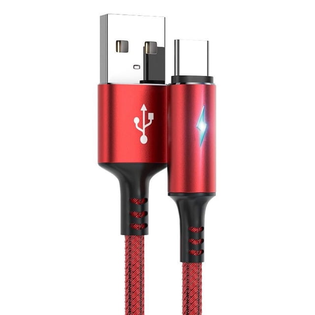 ZEELIY Data Cable Braided Flexible Type C Fast Speed Charger Cord for ...