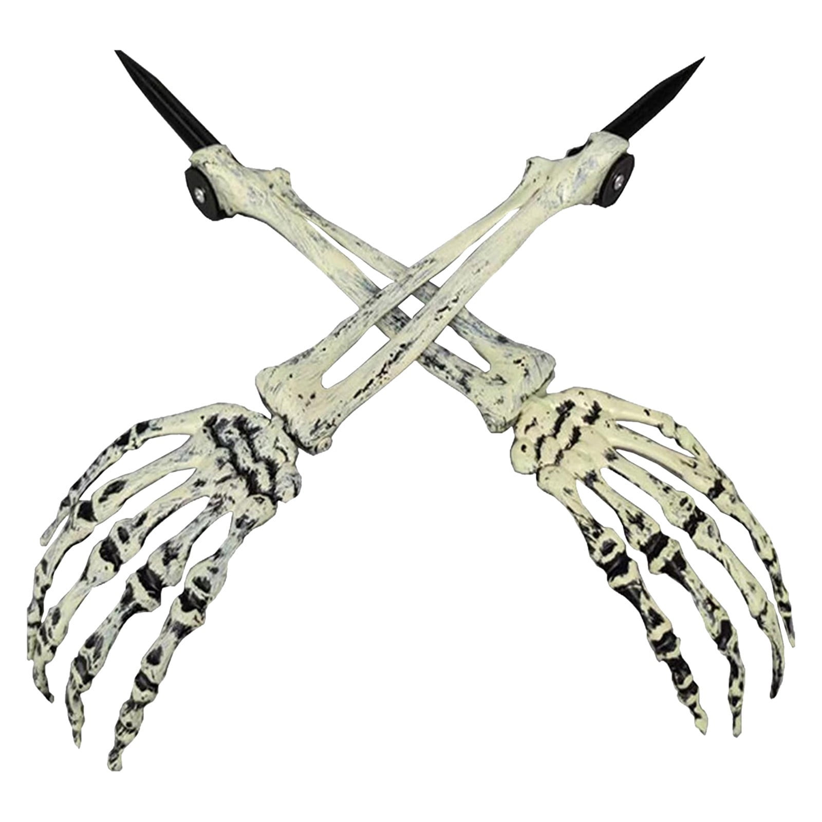ZEELIY Halloween Decor Skeleton Arm Stake Outdoor 2 Pack Scary ...
