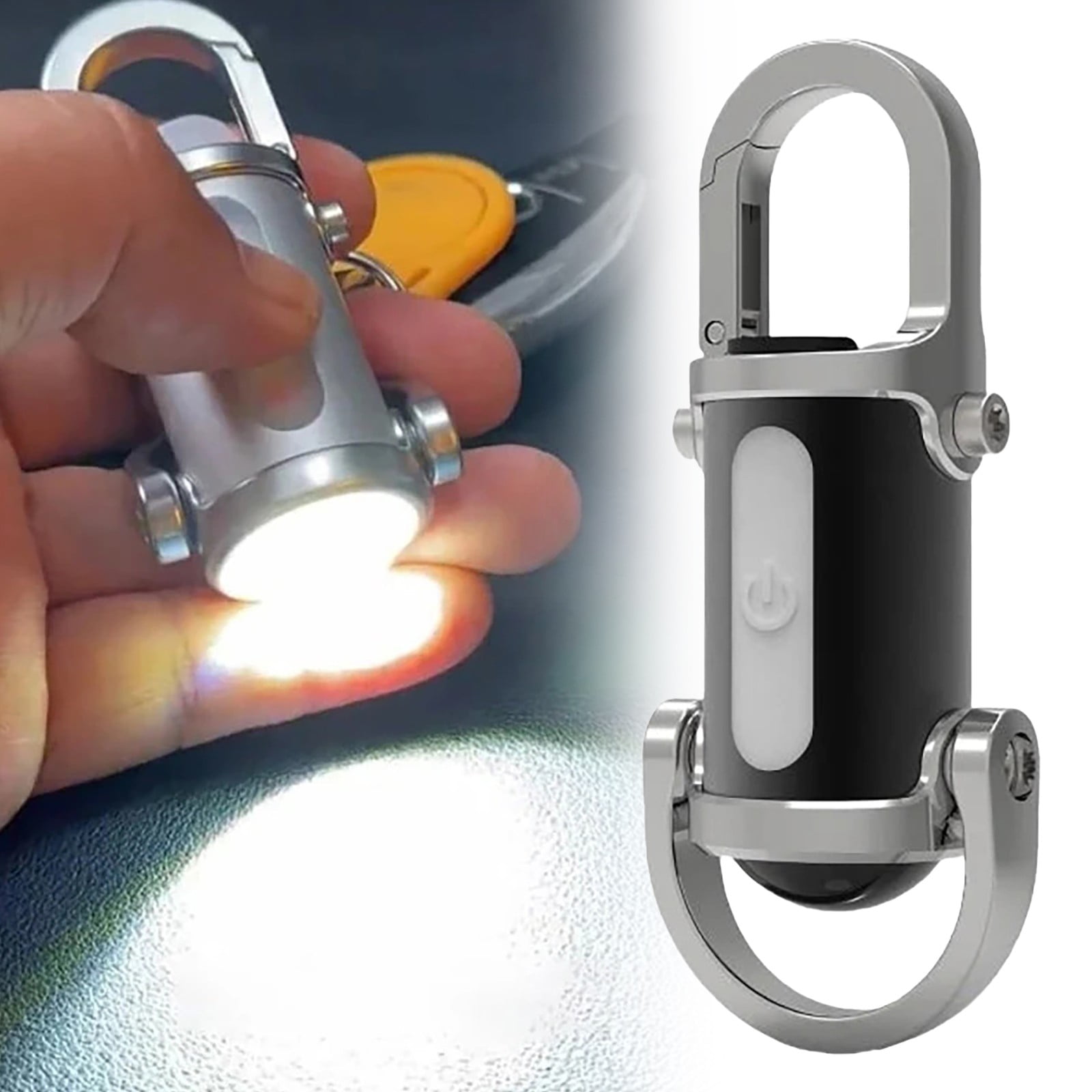 ZEELIY Mini Keychain Flashlight, Mini LED Keychain Flashlight, Tiny ...