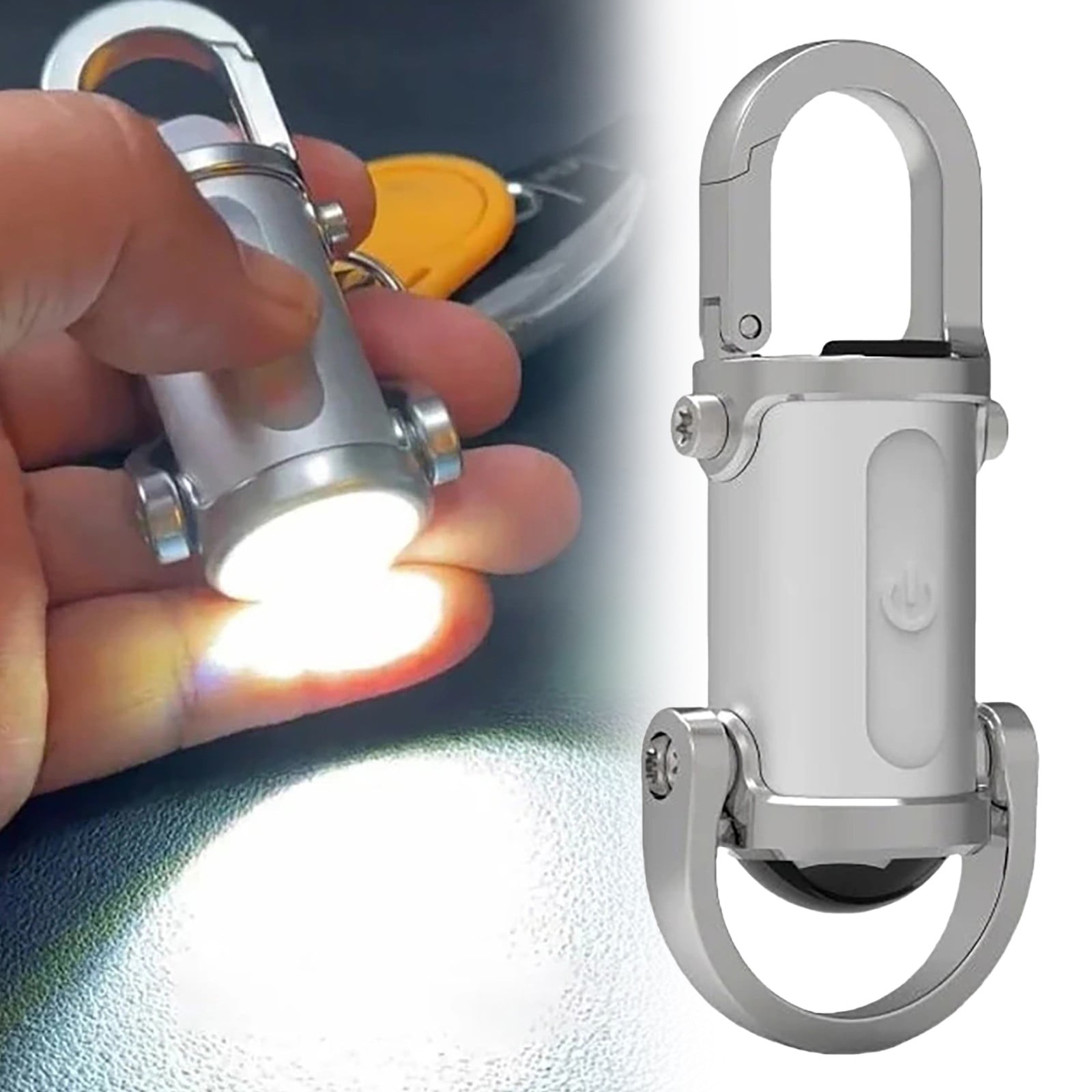 ZEELIY Mini Keychain Flashlight, Mini LED Keychain Flashlight, Tiny ...