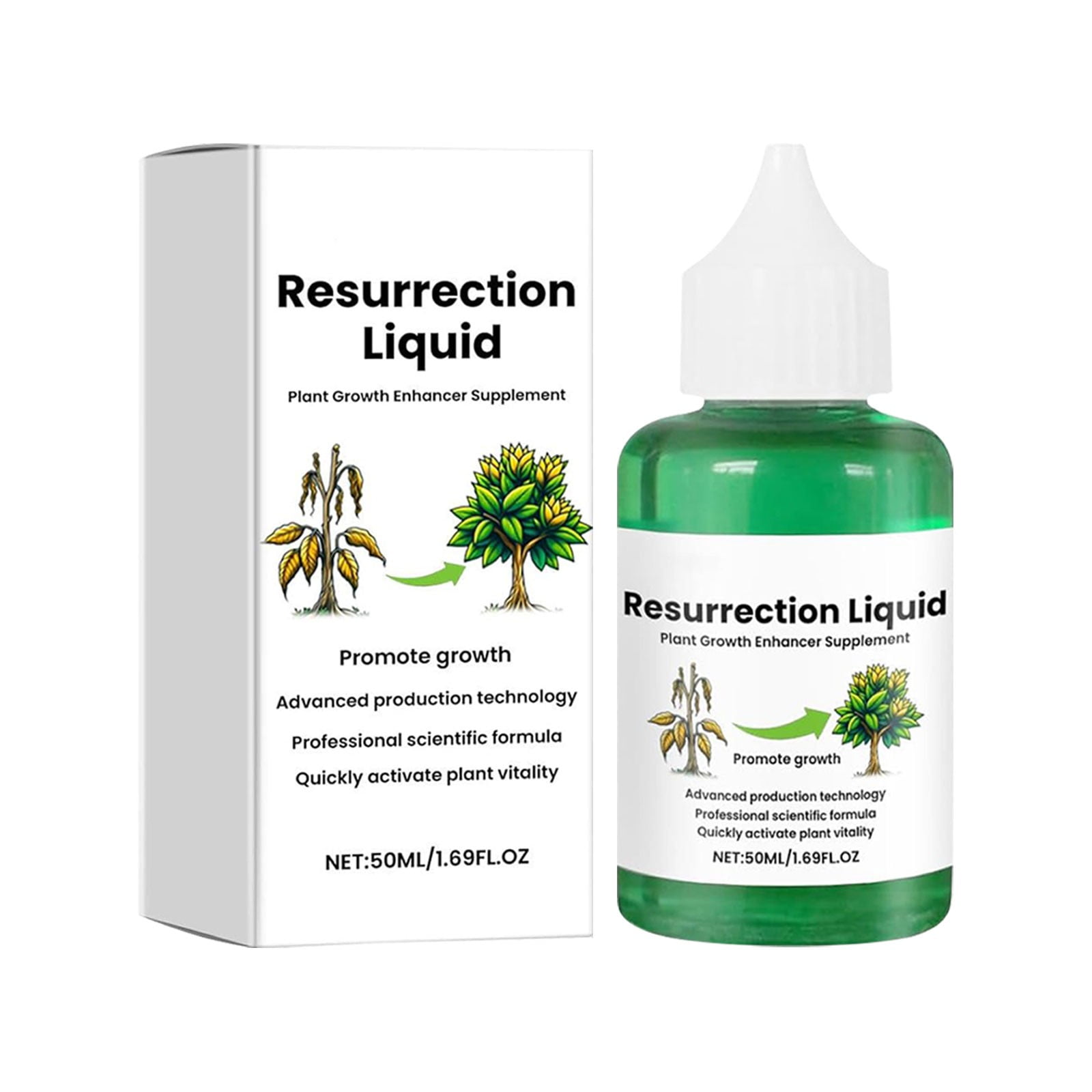 ZEELIY Resurrection Liquid Plant Growth Enhancers Succulent Root ...