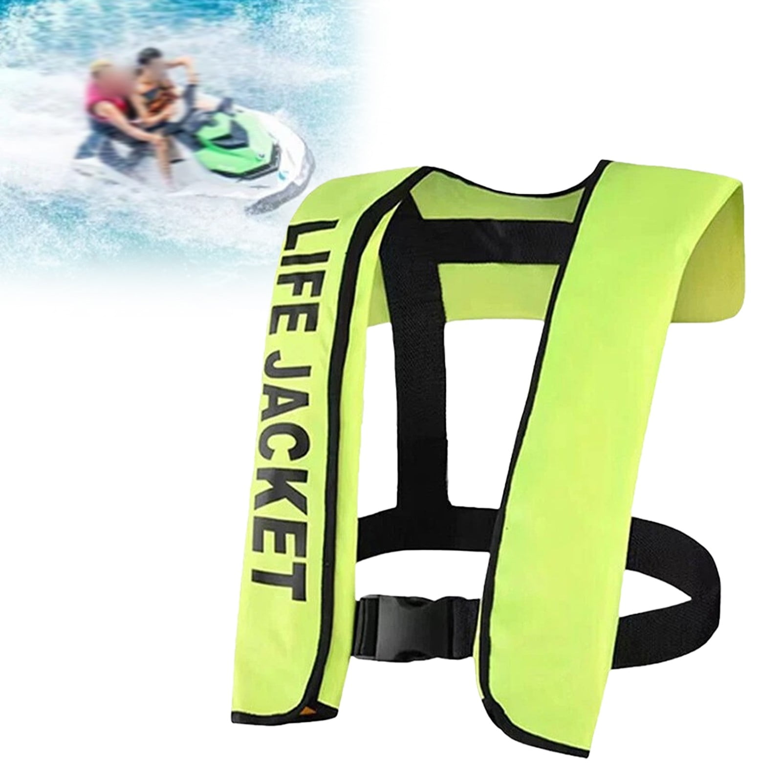 ZEELIY Snorkel Vest, Portable Inflatable Swim Vest Jackets for ...