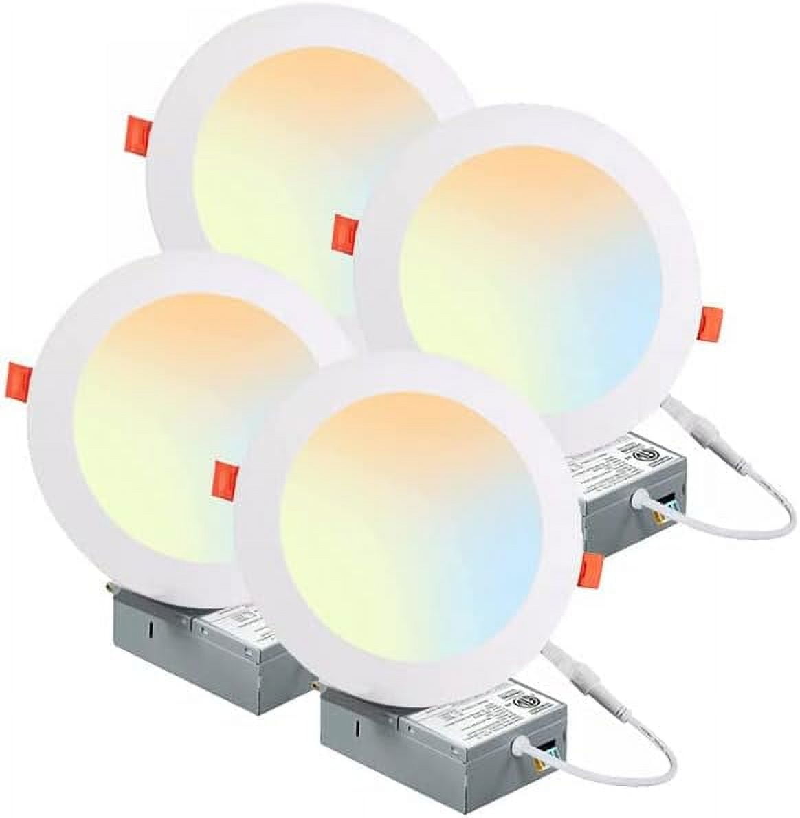 ZEEZ Lighting - 18W 8-Inch (OD 8.75" / ID 8") 1900LM Selectable 5CCT ...