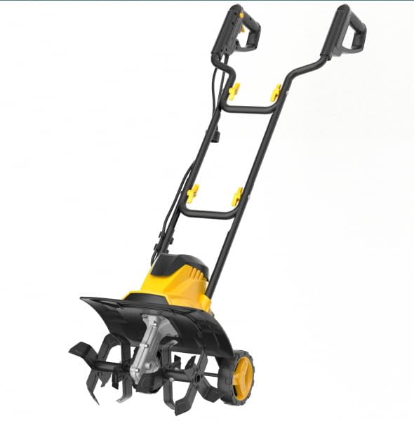 ZEGJAW Corded Electric Tiller, 14-Inch Tillers for Garden Lawn Soil ...