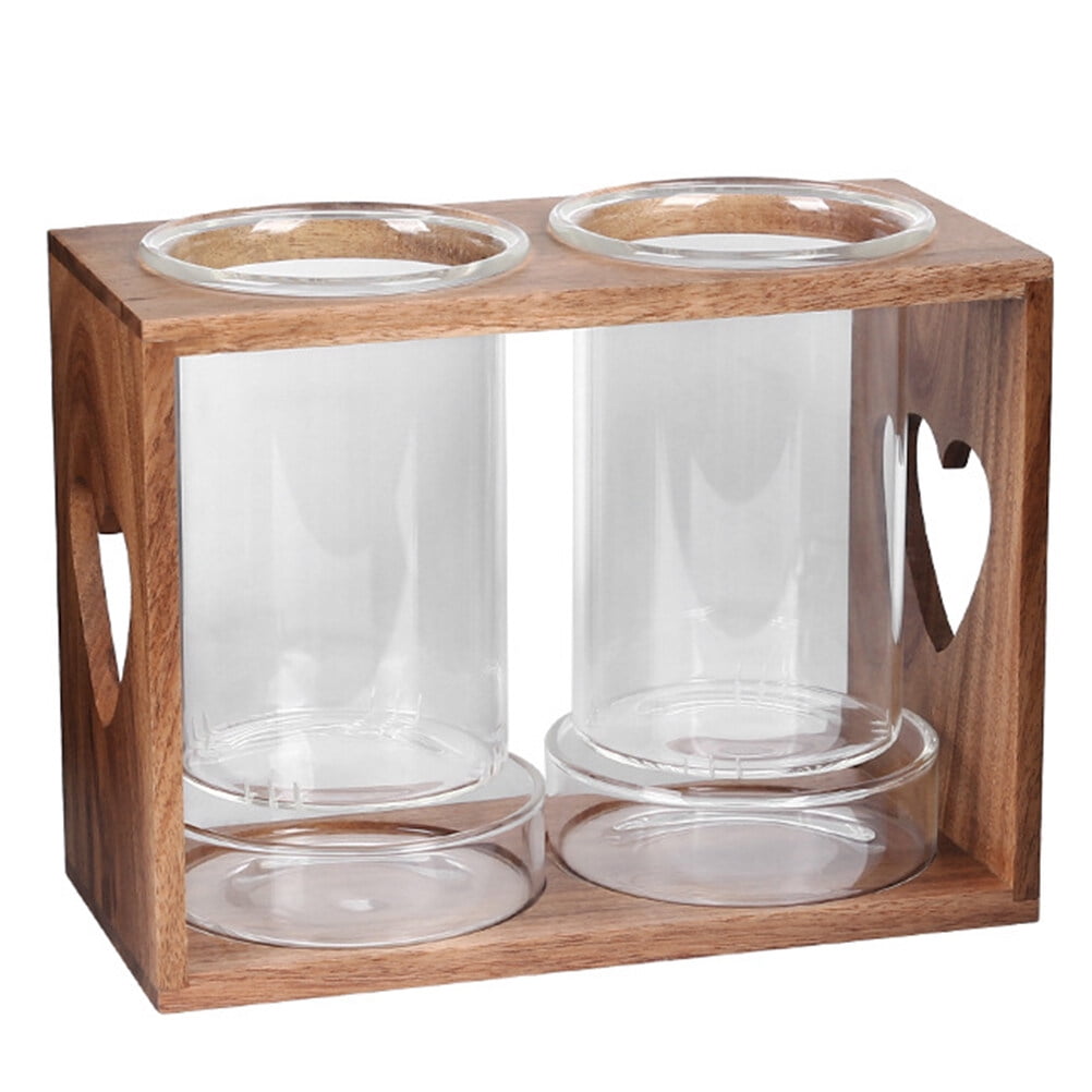 ZEHUANYU 1 Set of Glass Chopsticks Holder Cutlery Organizing Rack Clear ...