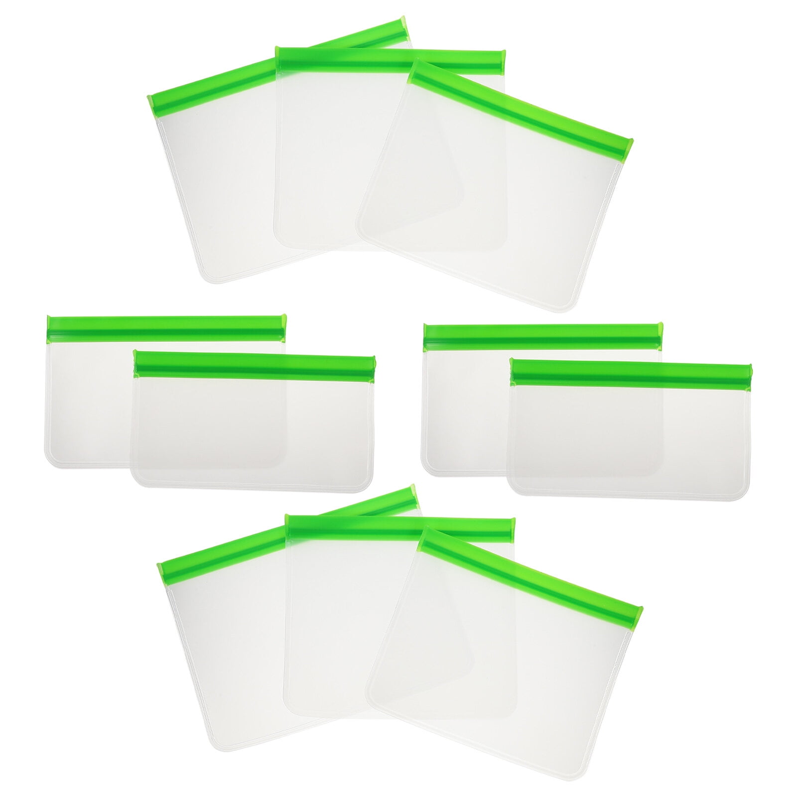 ZEHUANYU 10Pcs Reusable Fridge Food Bag Reusable Food Bag Sealing Food ...