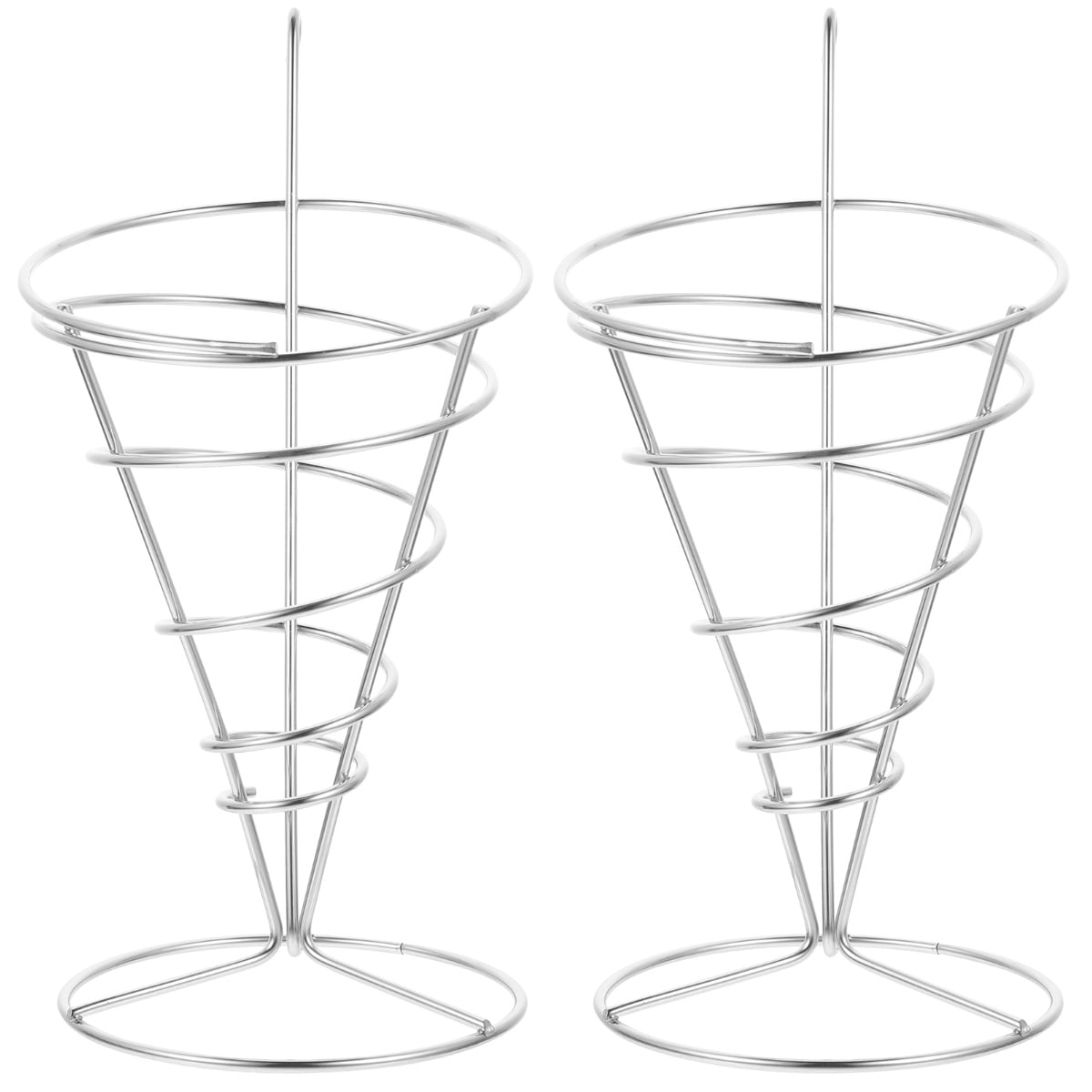 ZEHUANYU 2pcs French Fries Stand Food Frying Basket French Fries Rack ...