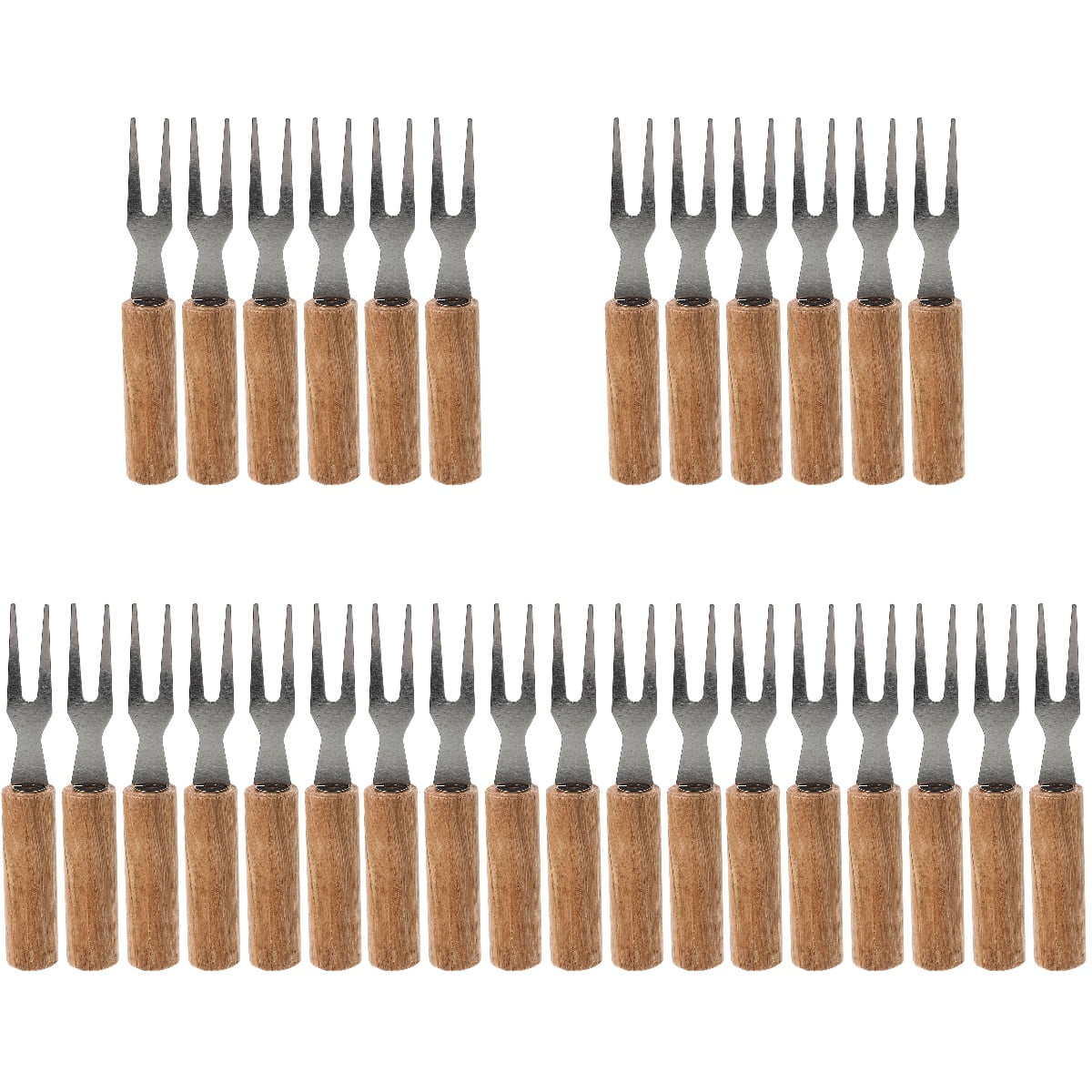 ZEHUANYU 30 Pcs Barbecue Corn Holders Reusable BBQ Forks Anti-scald ...