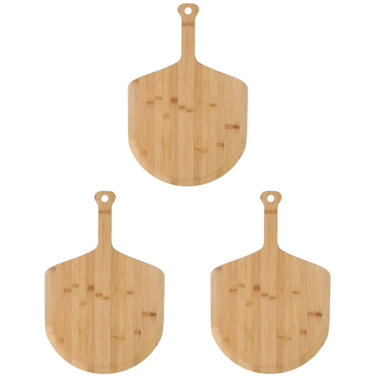 ZEHUANYU 3pcs Food Serving Tray Portable Steak Tray Handheld Pizza Tray ...