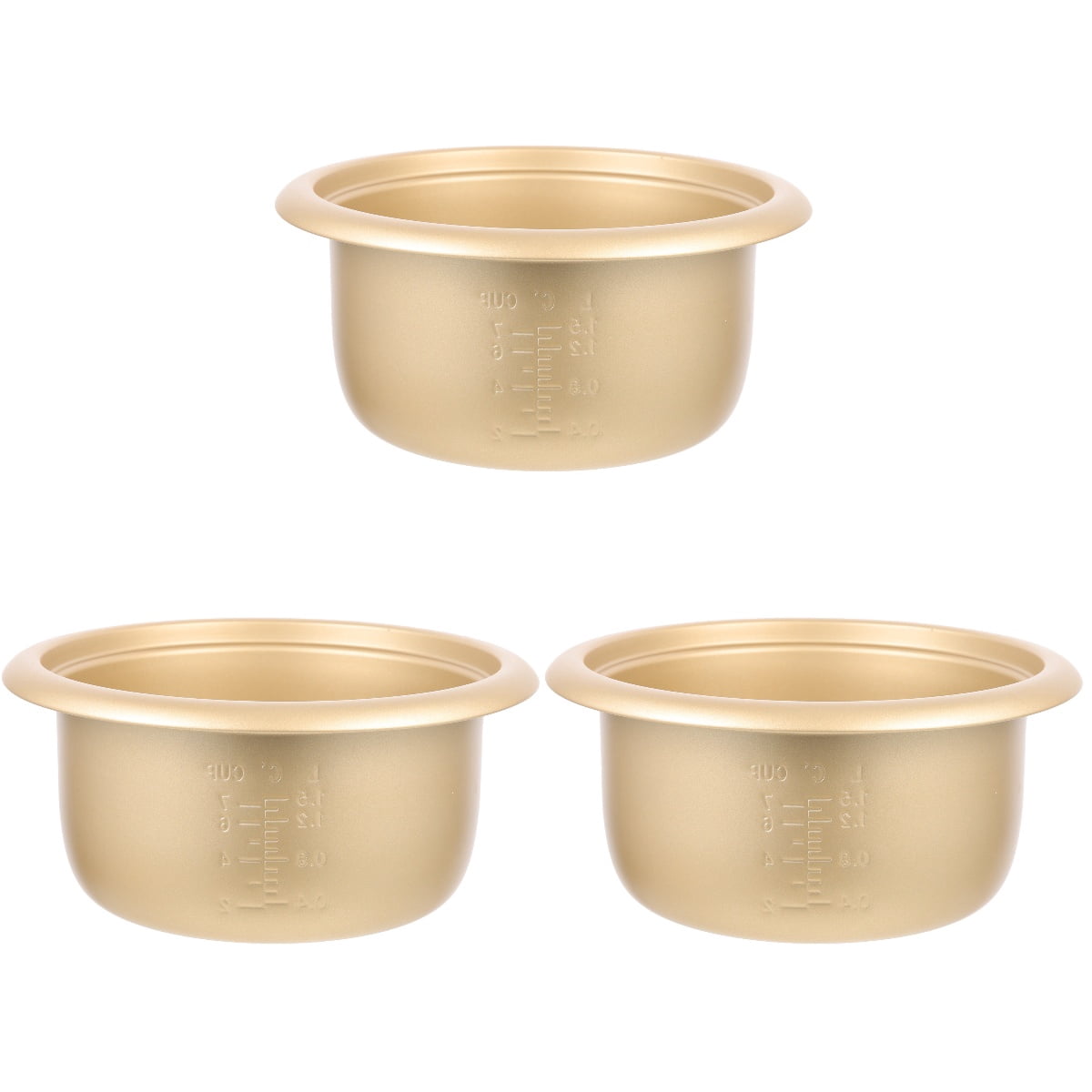 ZEHUANYU 3pcs Rice Cooker Inner Cooking Pot Daily Use Rice Cooker Liner ...