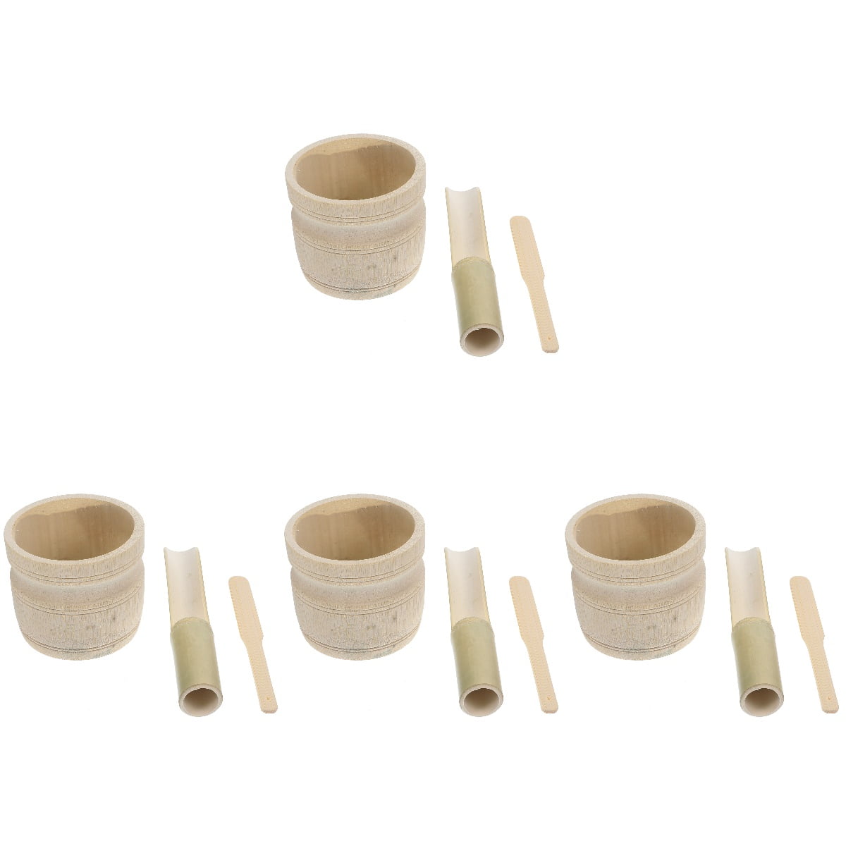 ZEHUANYU 4 Sets of Shrimp Paste Making Tools Bamboo Meatball Makers ...