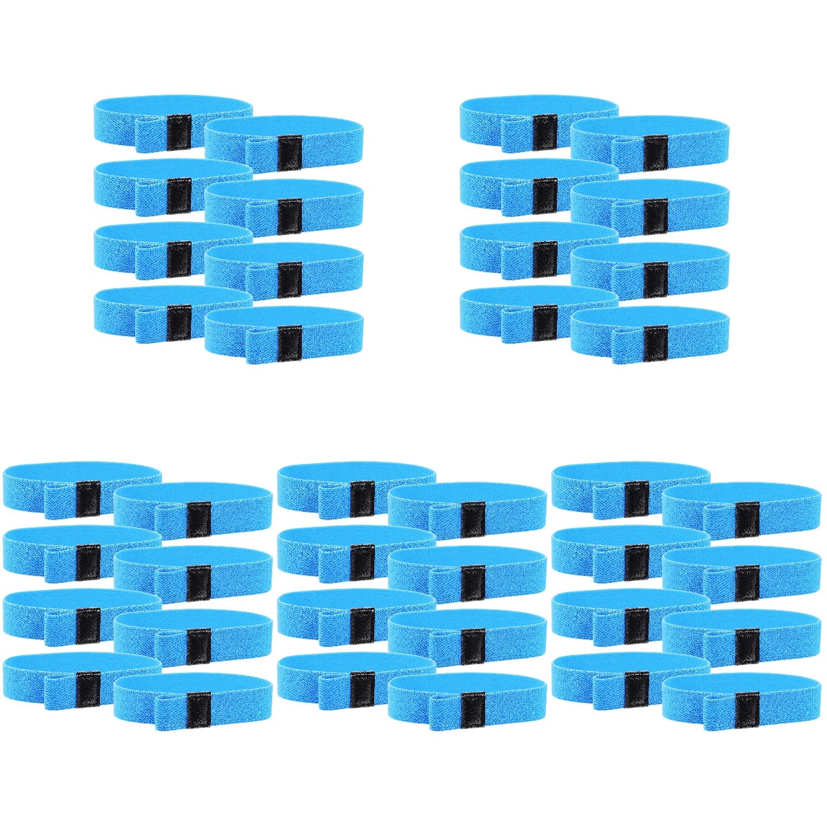 ZEHUANYU 40 Pcs Colored Bento Box Straps Bento Box Bands Lunch ...