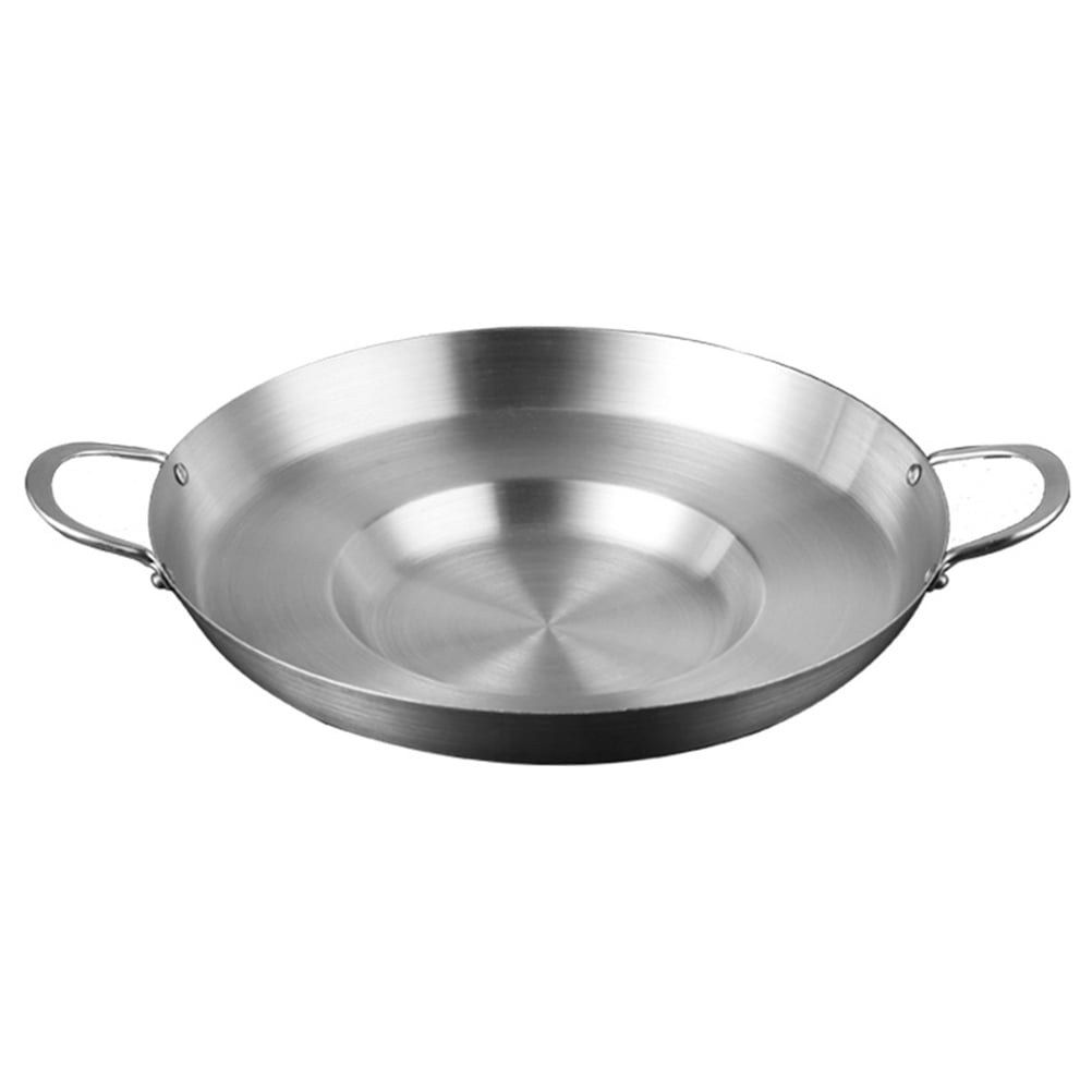 ZEHUANYU Stainless Steel Frying Pan Nonstick Frying Concave Pan ...