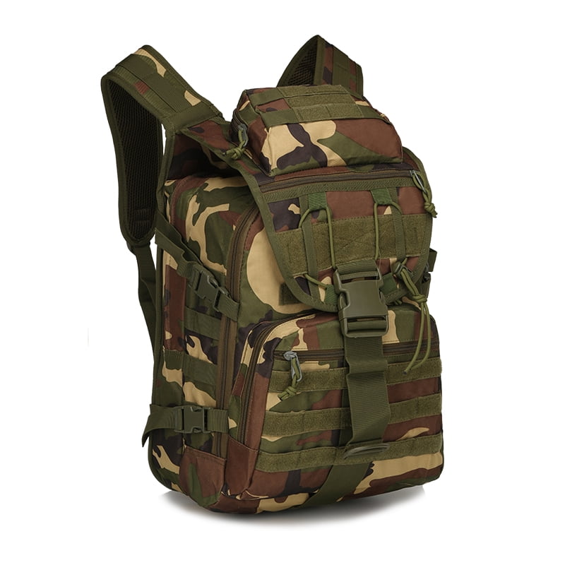 ZEILING Outdoor Shoulder Tactical Bag Waterproof Hiking Bag Hiking Camo ...