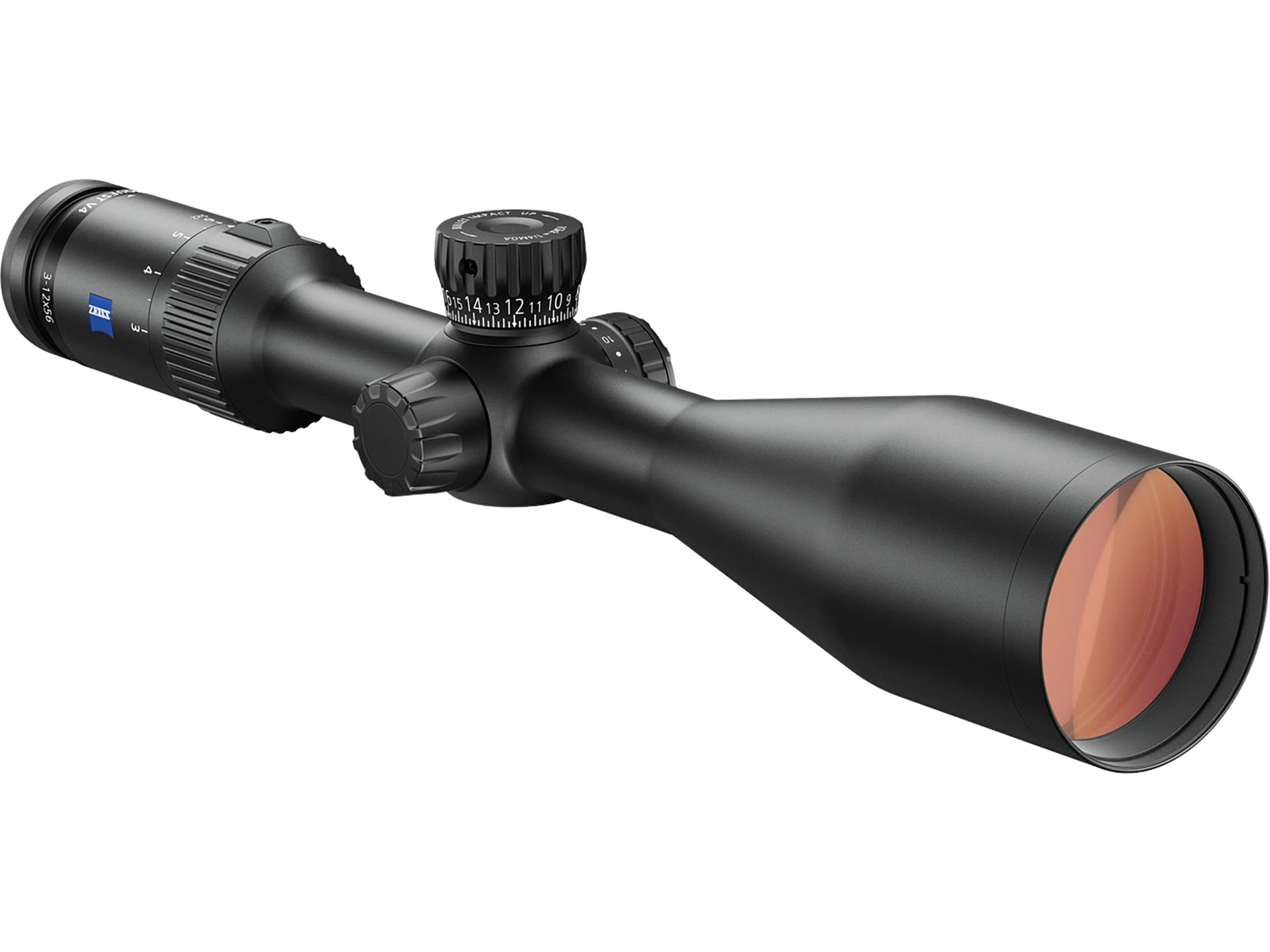 ZEISS Conquest V4 3-12x56 Riflescope with Illuminated Plex Reticle #60 ...