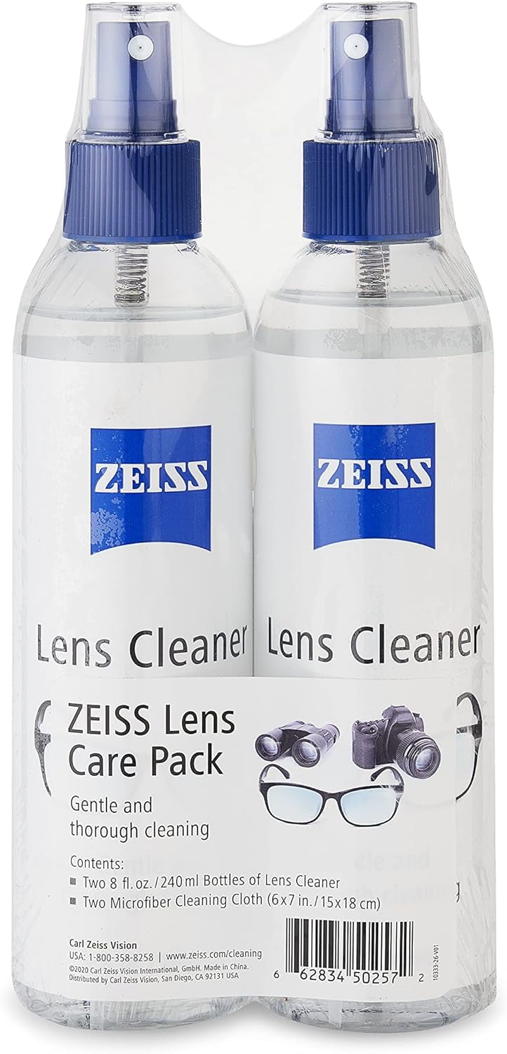 ZEISS Lens Cleaning Solution Kit ( 2 pk., 8 fl. oz./pk.) - Walmart.com