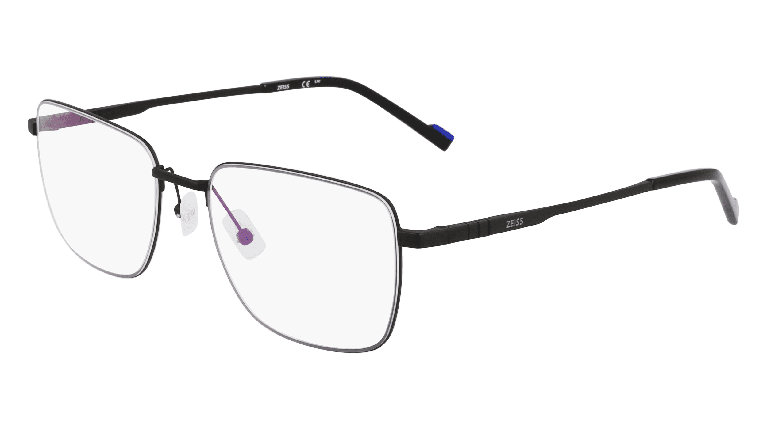 ZEISS OPHTHALMIC ZS24155 MALE 56/19/145 002 MATTE BLACK - Walmart.com