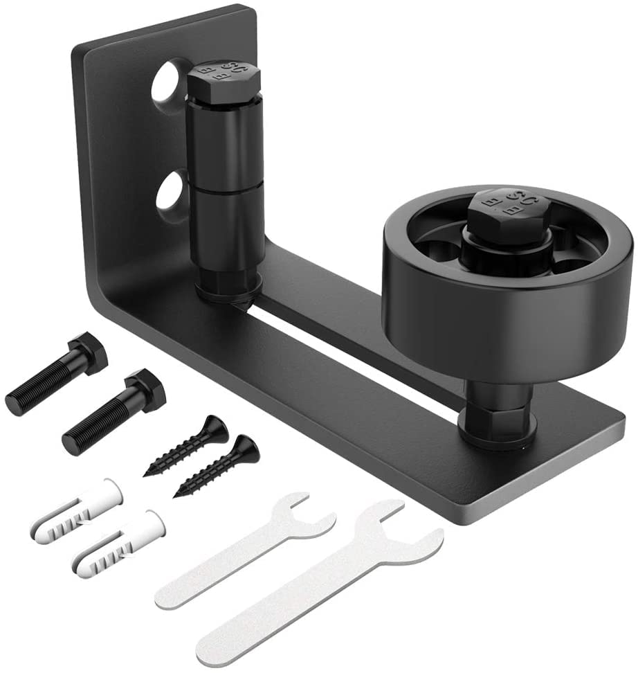 ZEKOO Sliding Barn Door Floor Guide, 8 Setup Options, Adjustable Stay ...